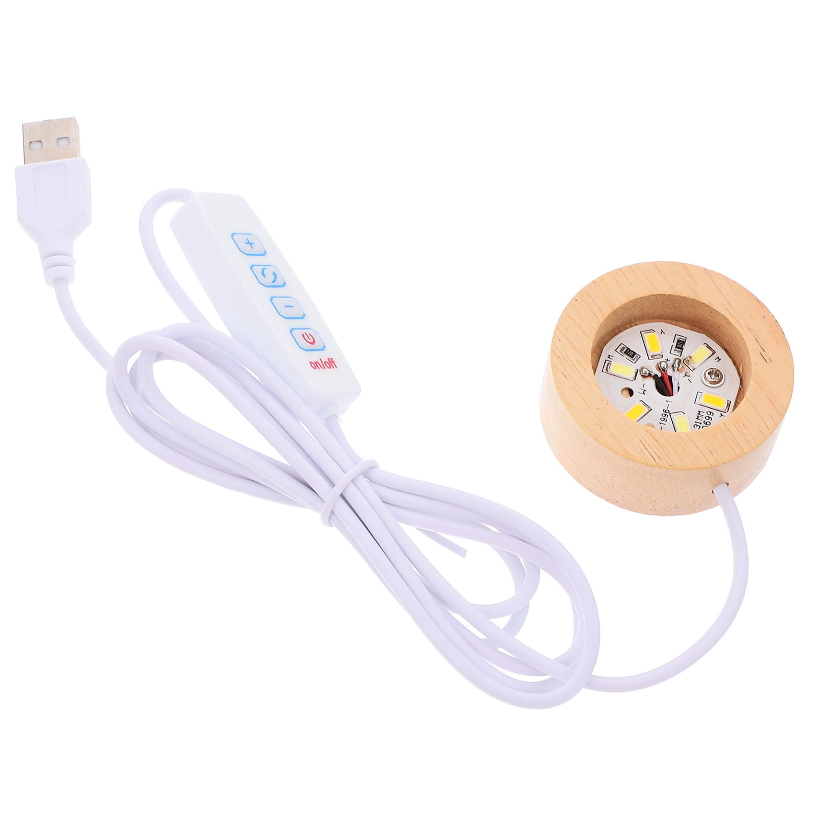 Wooden Led Display Base Lamp Base Wood Lamp Display Base Wood Light ...