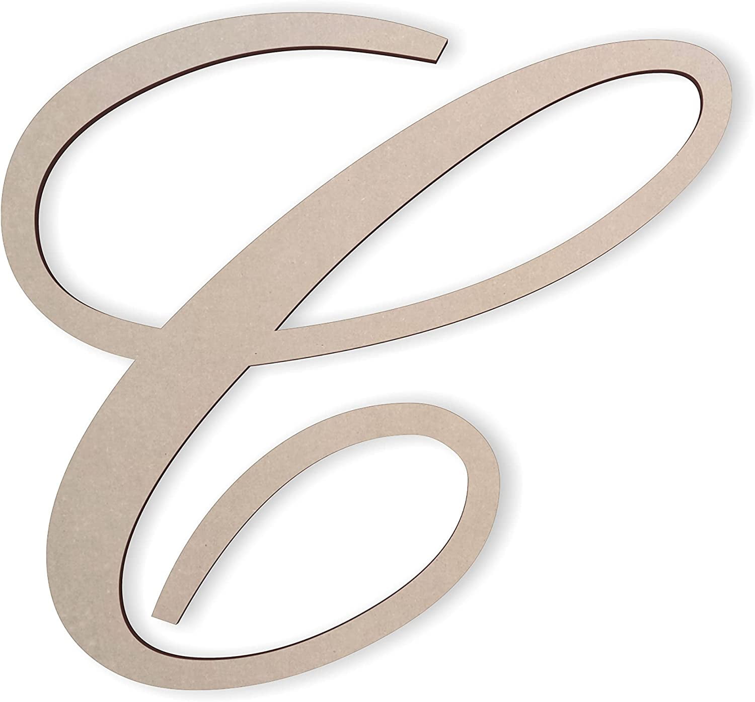 Wooden Letter C for Wall, Wooden Letters for Crafts, Wooden Letter for ...