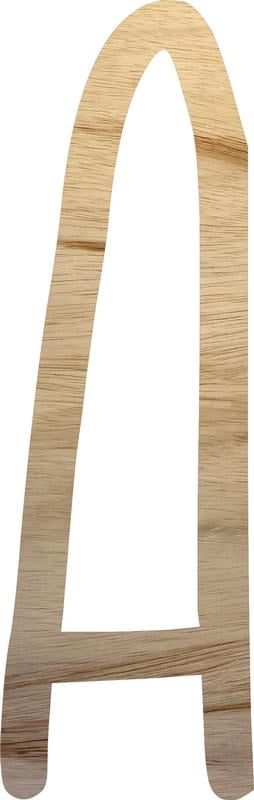 Wooden Letter Craft, 6'' tall Alphabet Letter A, Wall Hanging Northwood ...