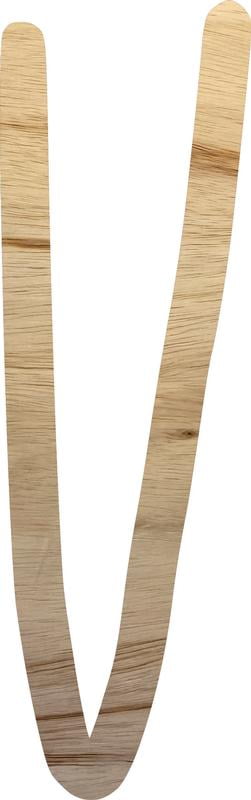 Wooden Letter Craft, 6'' tall Alphabet Letter V, Wall Hanging Northwood ...
