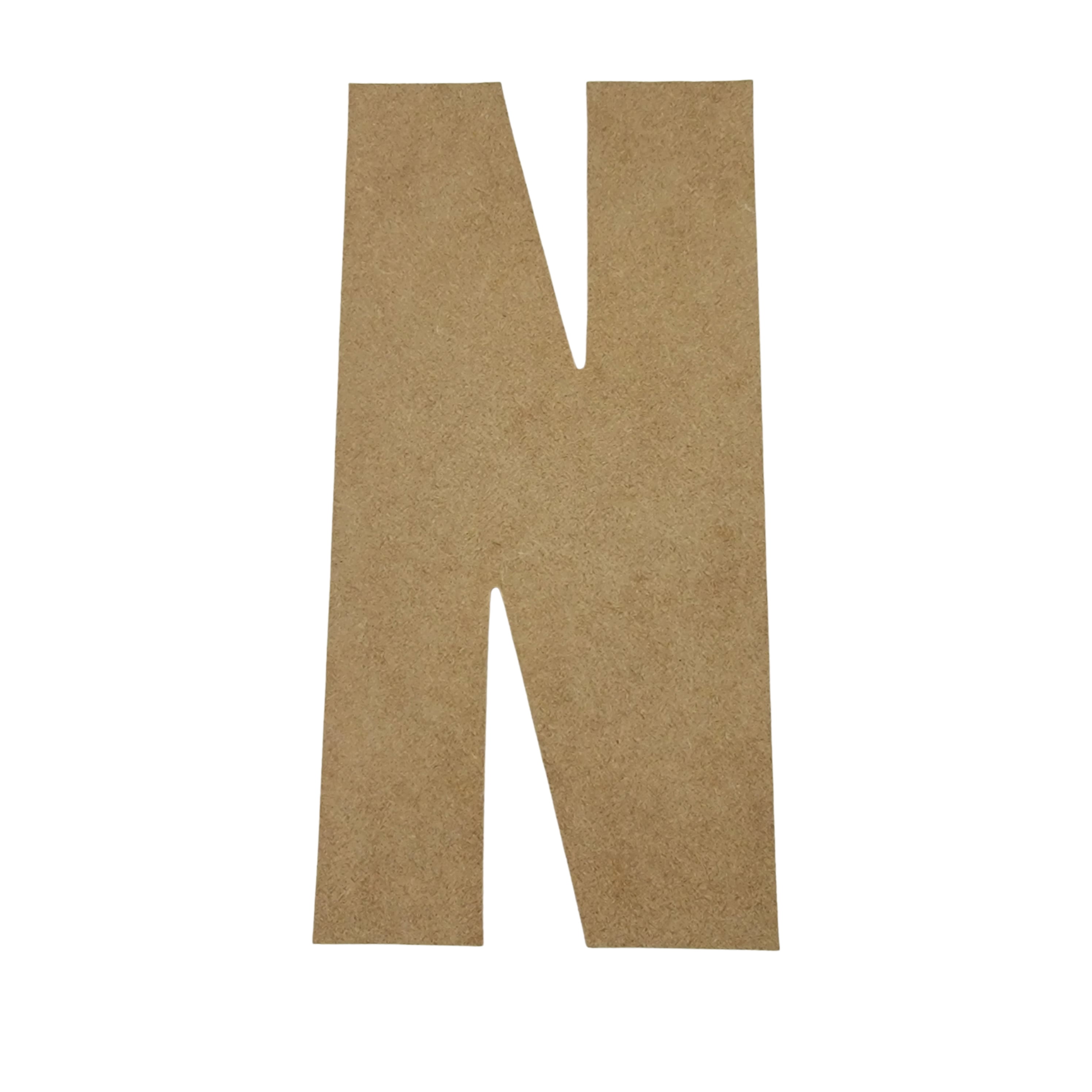 Wooden Letter Unfinished, American Captain Font, Craft Cutout - Walmart.com