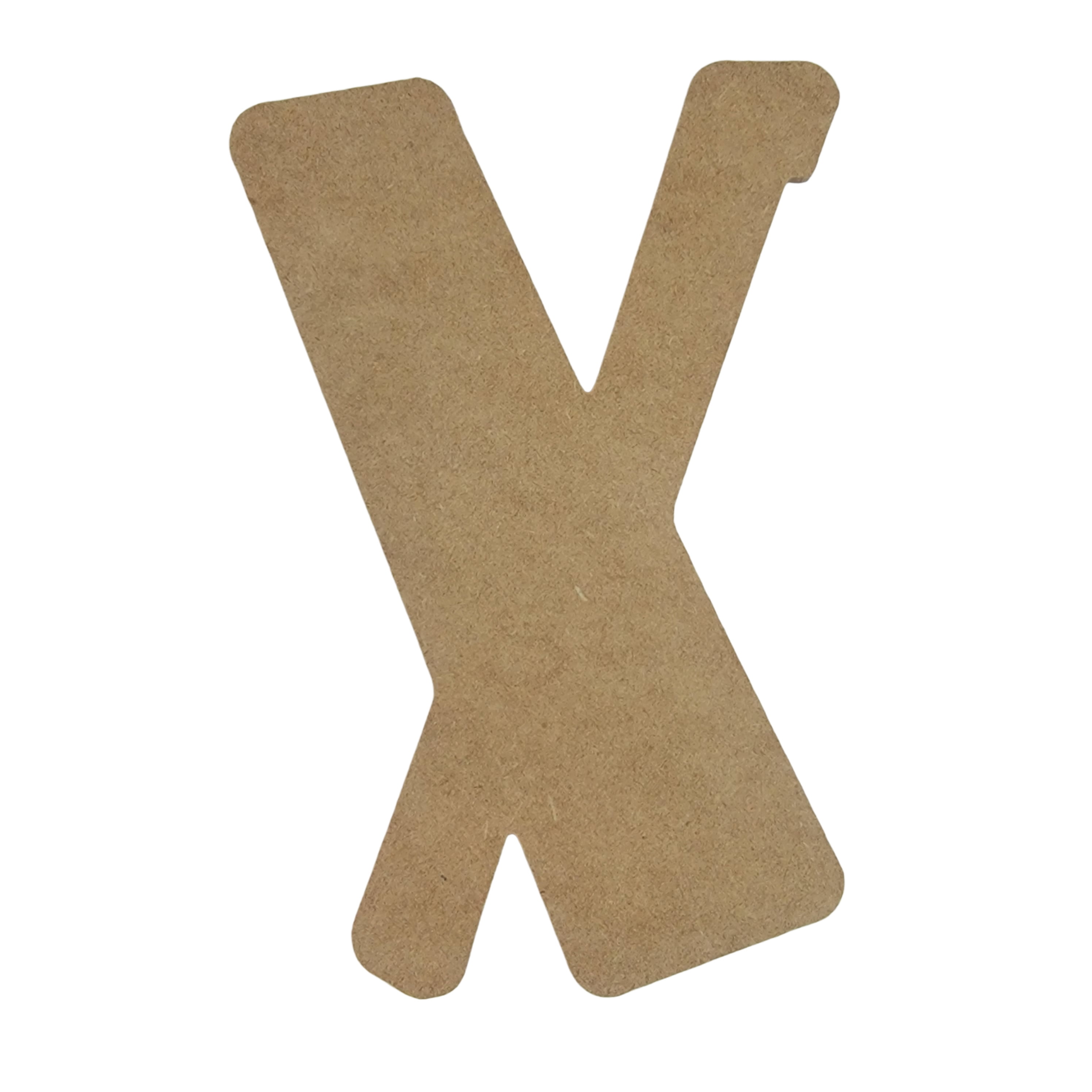 Wooden Letter Unfinished, Kid Zone Font, Craft Cutout - Walmart.com
