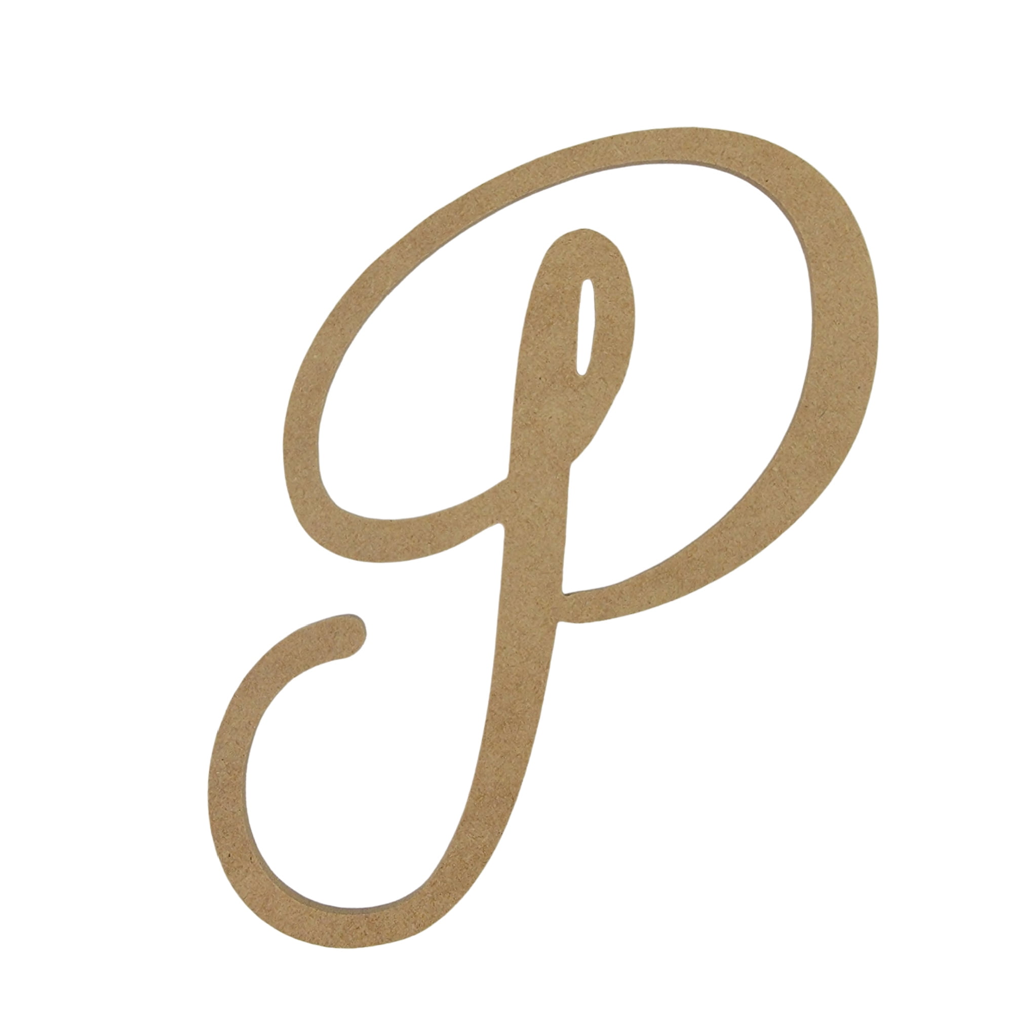 Wooden Letter Unfinished, Marcella Font, Craft Cutout - Walmart.com