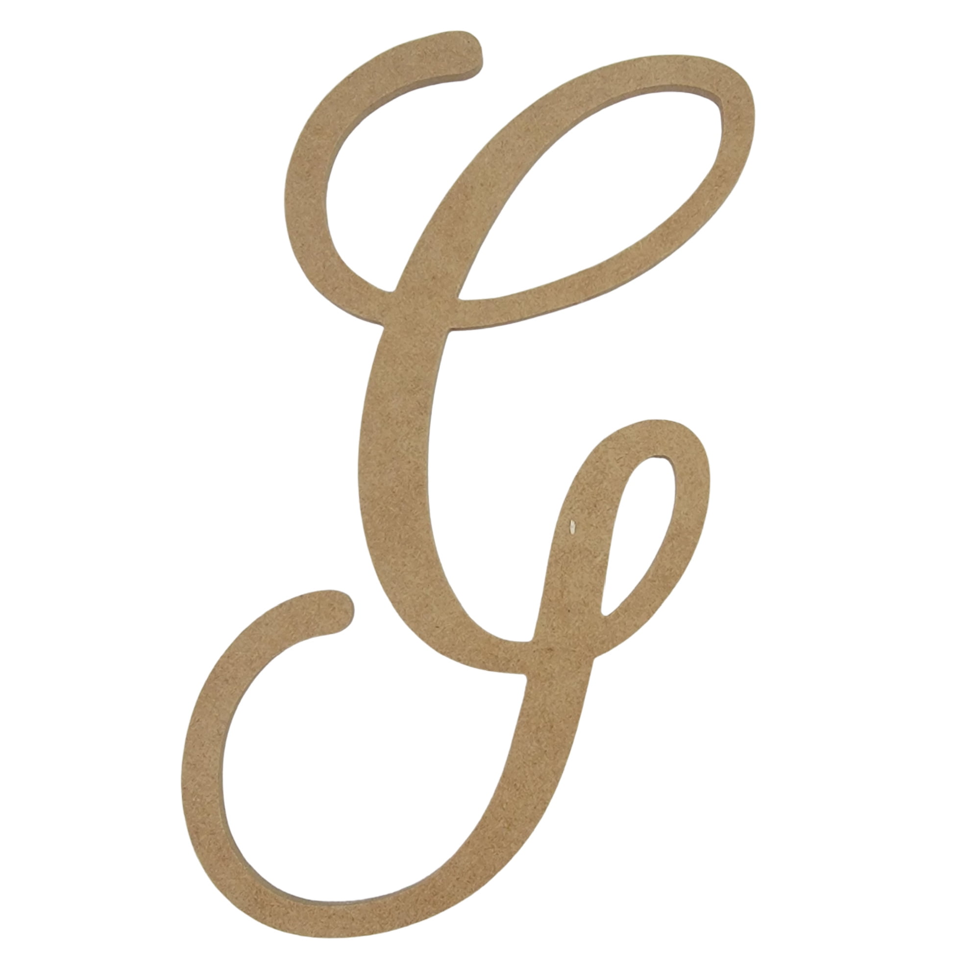 Wooden Letter Unfinished, Marcella Font, Craft Cutout - Walmart.com