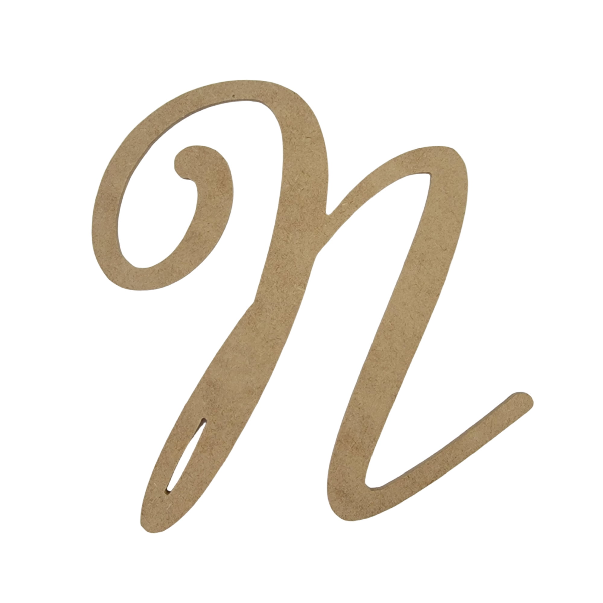 Wooden Letter Unfinished, Miracella Font, Craft Cutout - Walmart.com