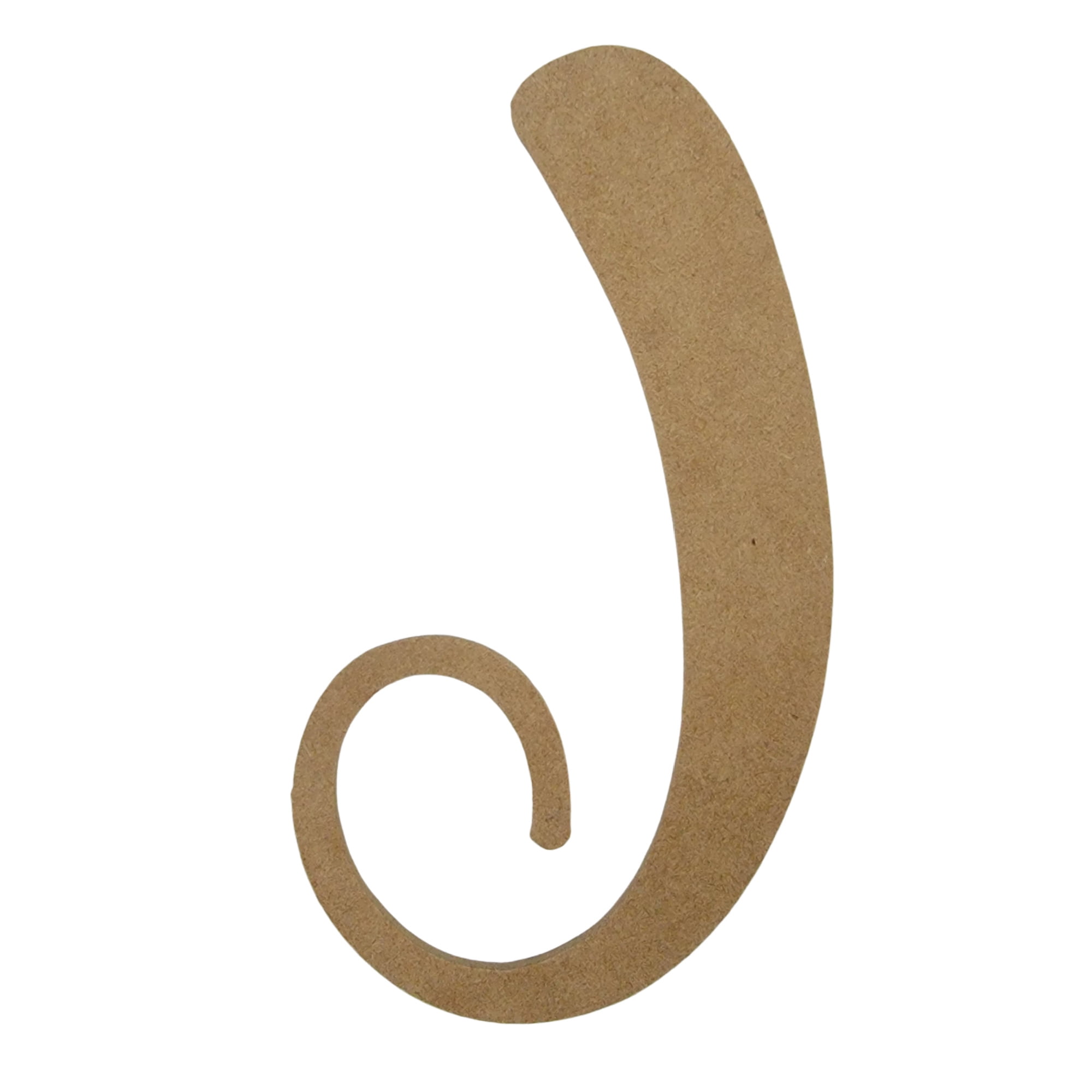Wooden Letter Unfinished, Starfish Font, Craft Cutout - Walmart.com