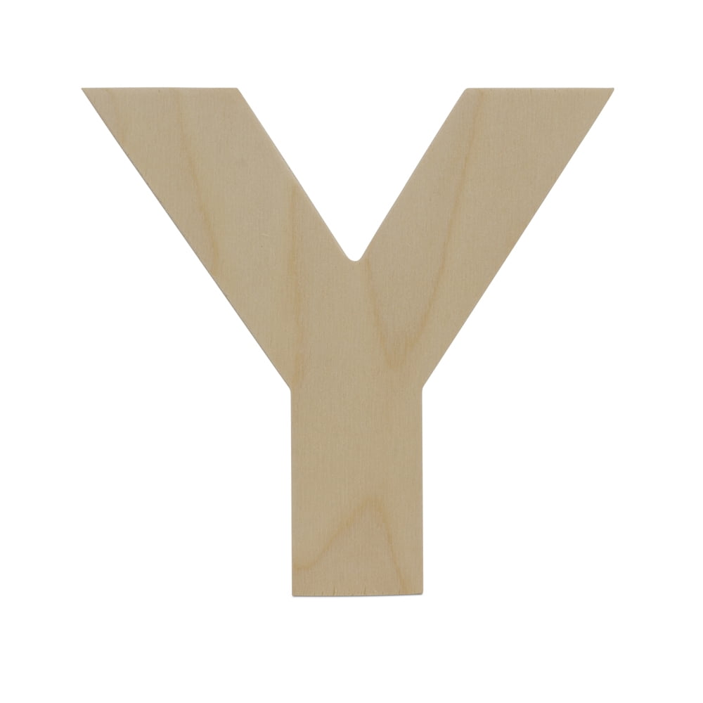 Wooden Letter Y Cutouts 8", Wooden Letters for Wall Decor, Home Decor ...