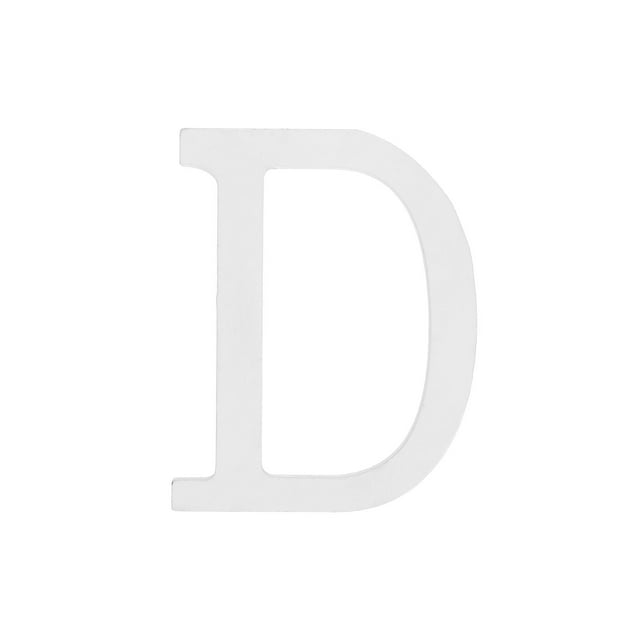 Wooden Letters D 4.3 Inch Wooden Alphabet Letters Decoration for DIY ...