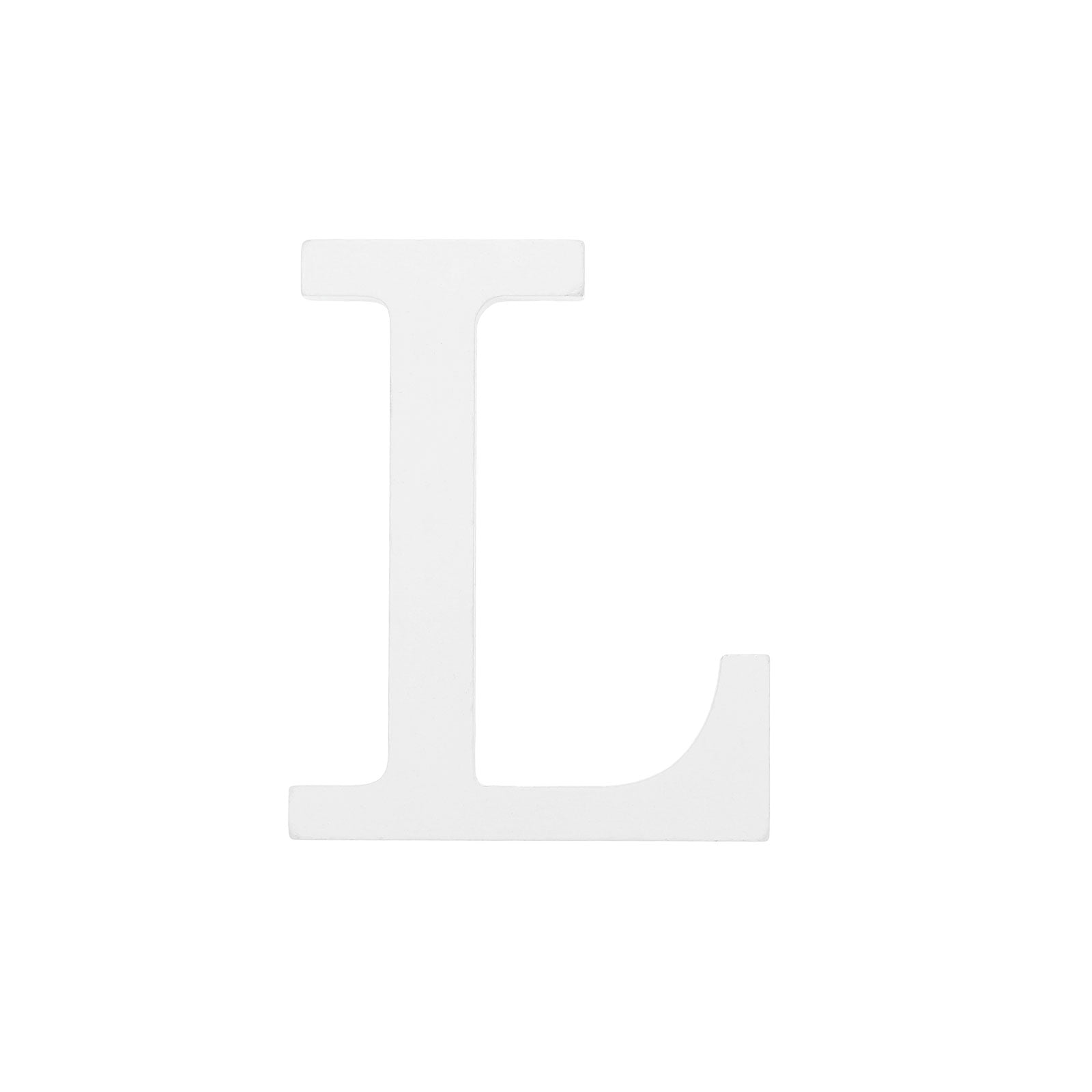 Wooden Letters L 4.3 Inch Wooden Alphabet Letters Decoration for DIY ...