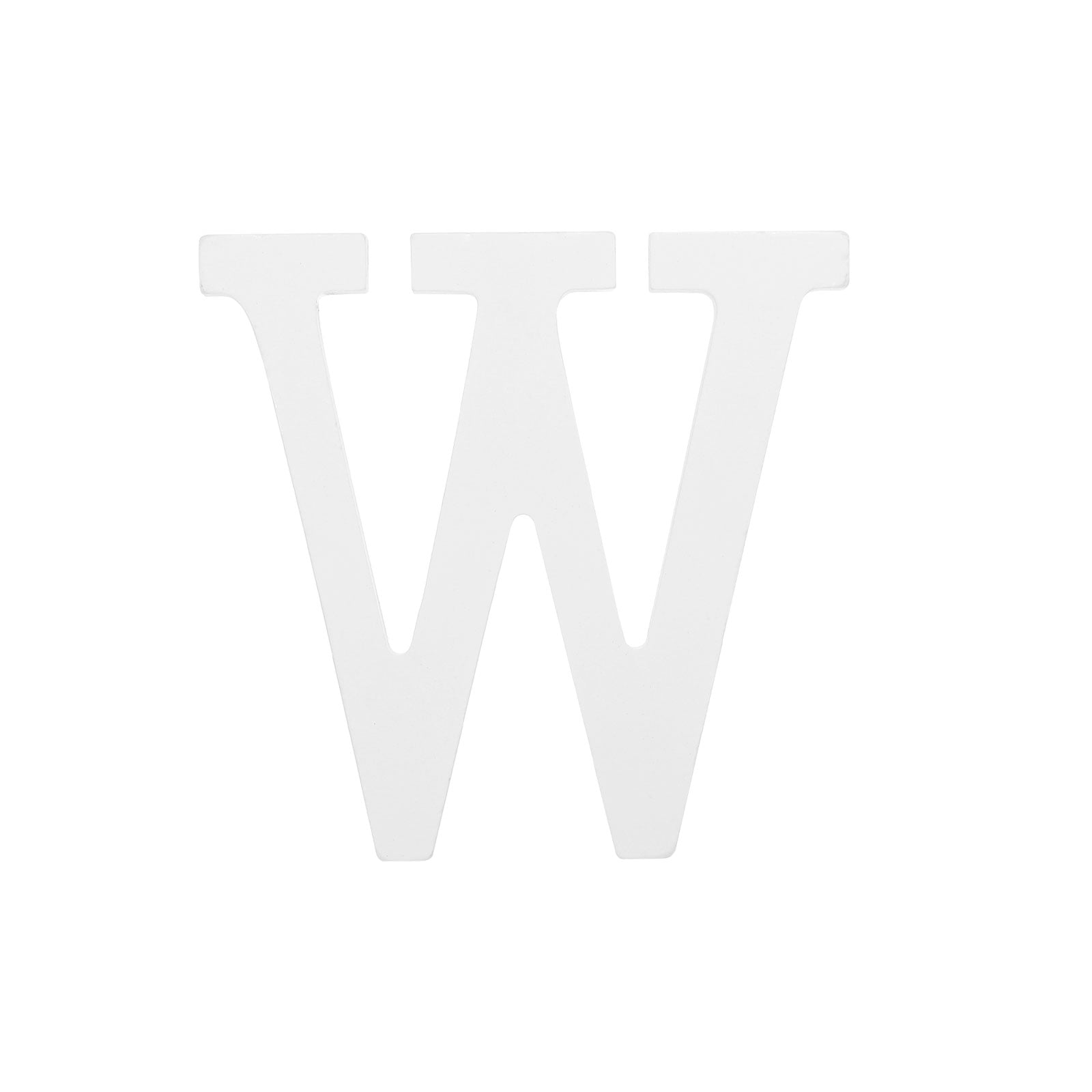 Wooden Letters W 4.3 Inch Wooden Alphabet Letters Decoration for DIY ...