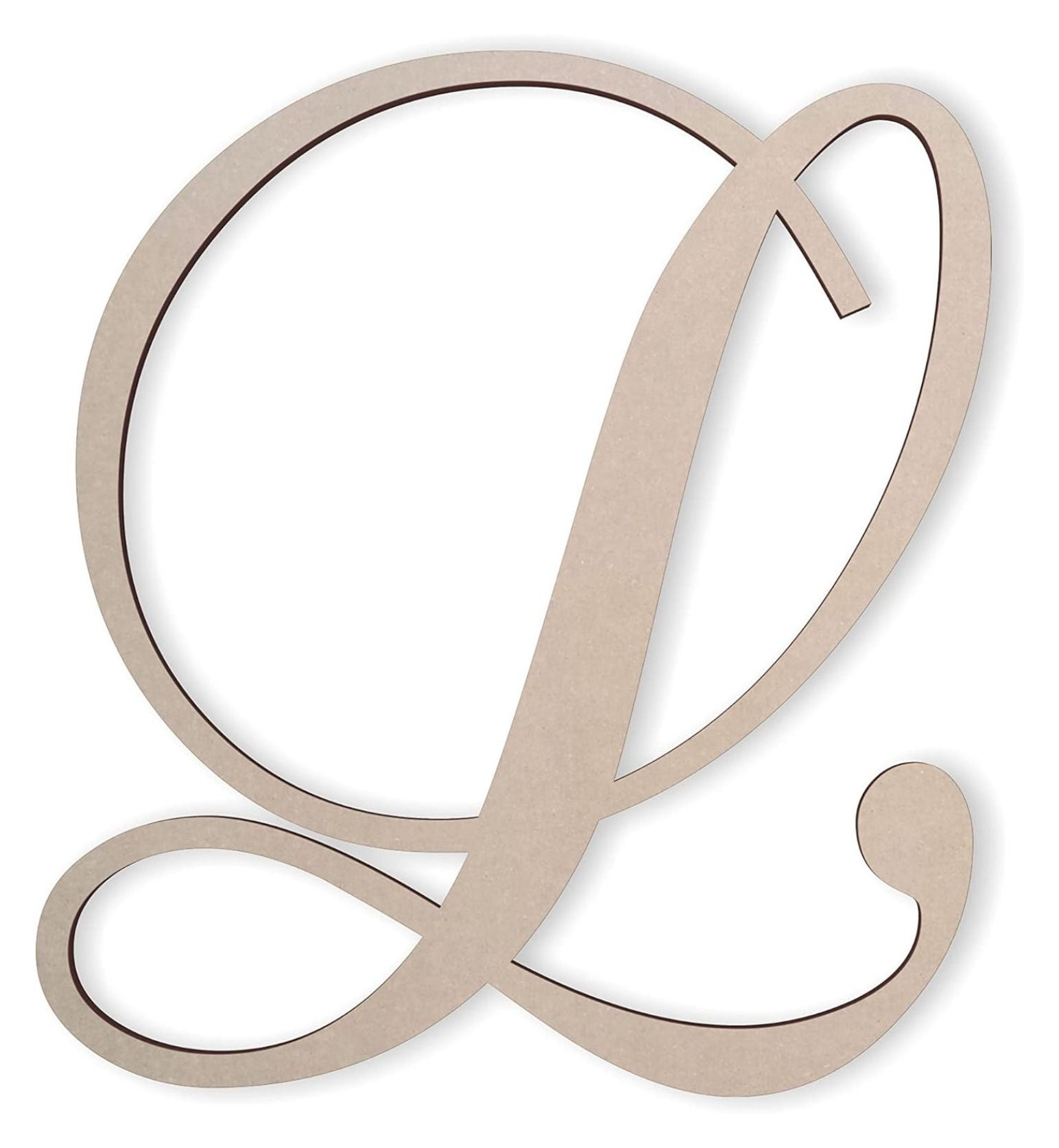 Wooden Letters for Wall Decor | Cursive Wooden Letters | Laser Cut Wood ...