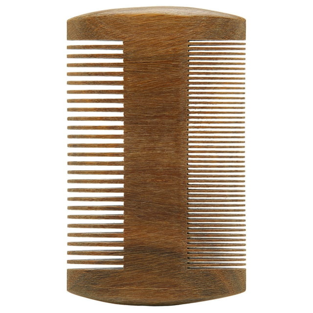 Wooden Lice Comb Double Sides Wide Fine Teeth Remove Louse Beard ...