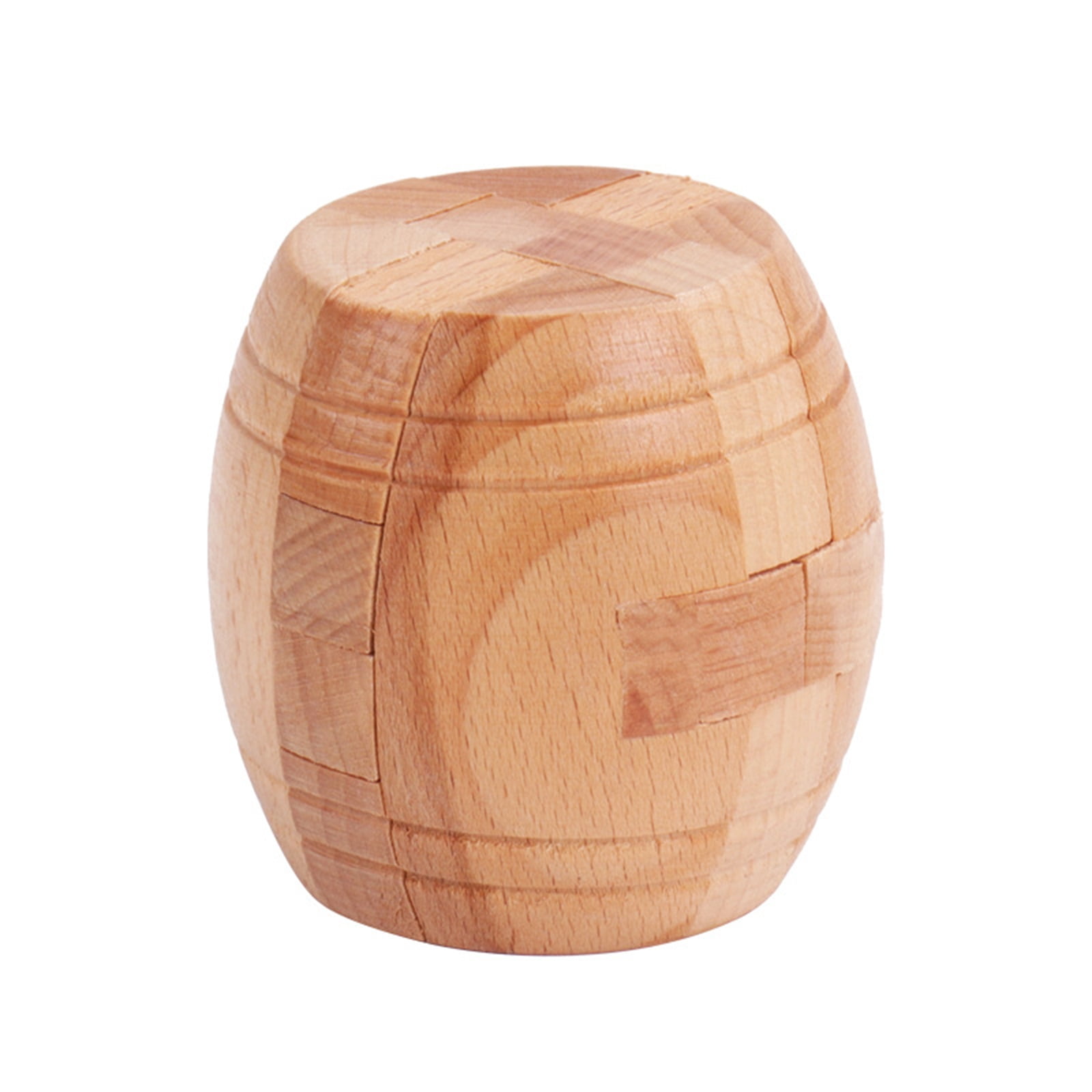 Wooden Luban Lock Puzzle - Brain Teaser Toy With Traditional Mortise ...