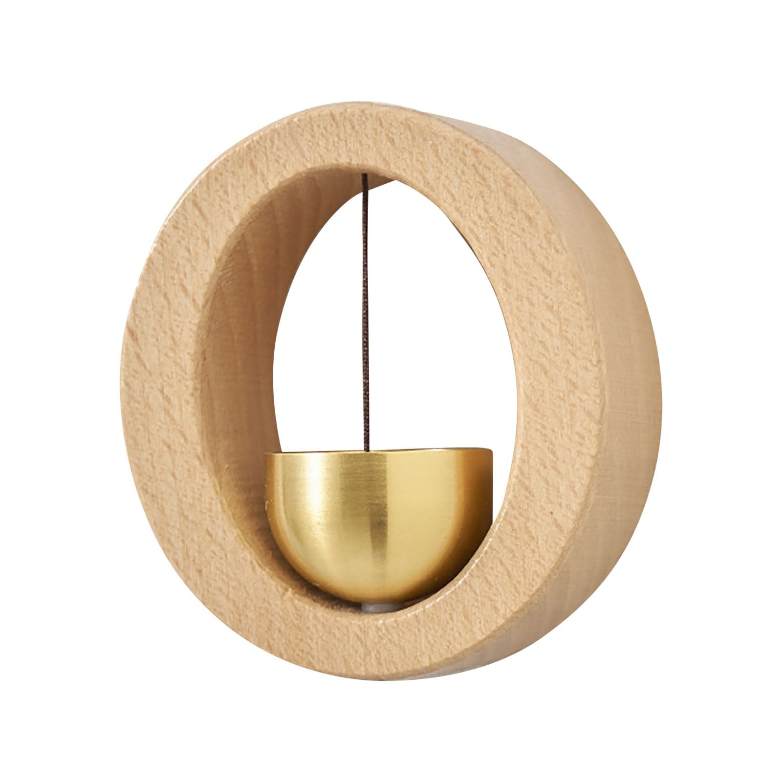 Wooden Magnetic Doorbell with Wind Chime | Natural Dopamine Entrance ...