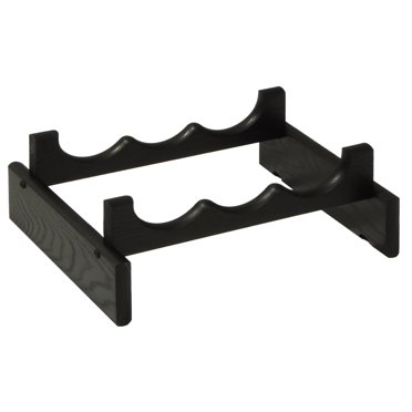 Ironwood Acacia Wood Compact Wine Bottle Holder and Stacker, Table Top ...