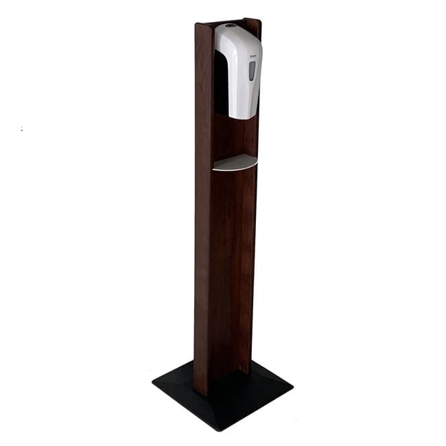 Wooden Mallet 48.75 x 14 x 14 in. Automatic Touchless Gel Hand ...