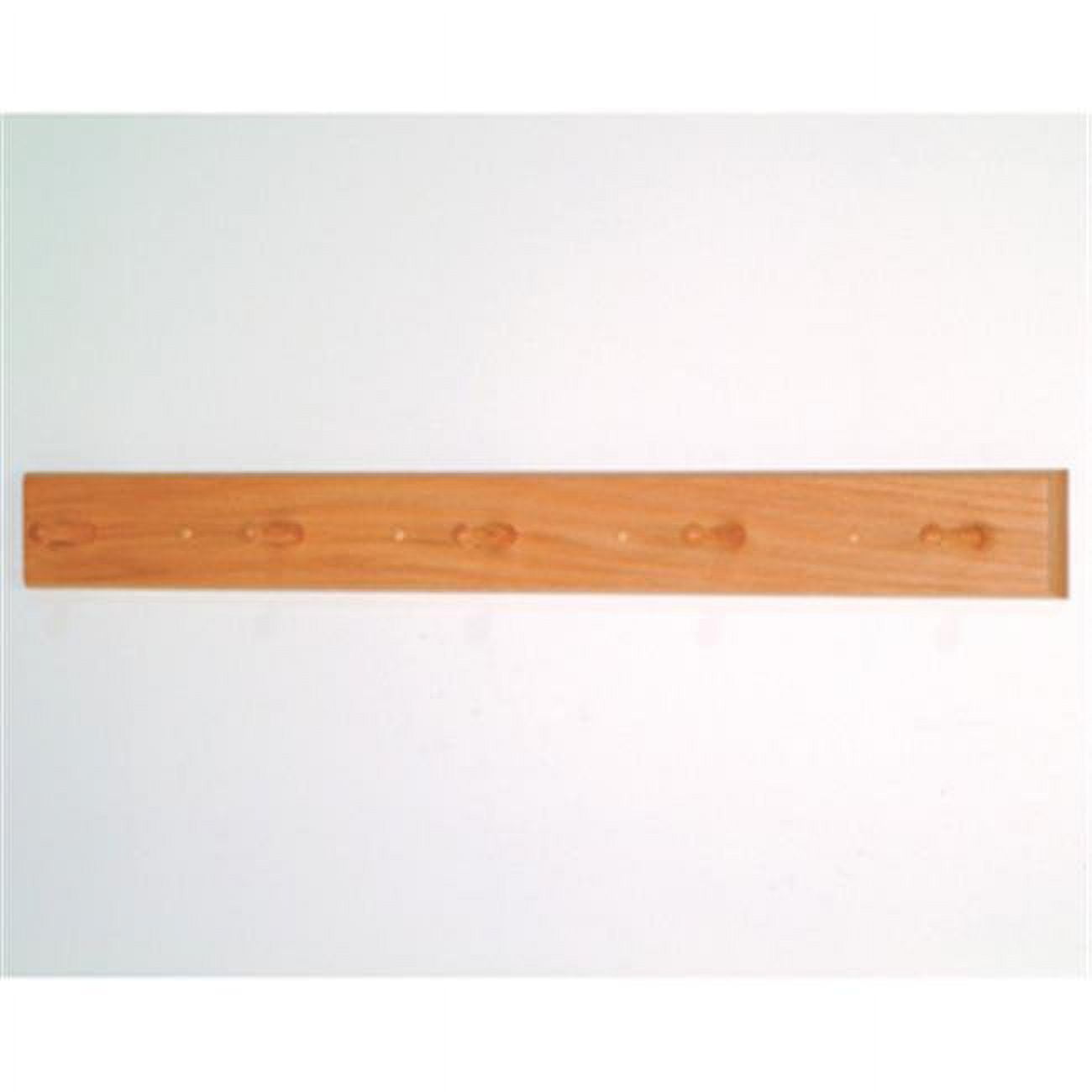 Wooden Mallet 5 Peg Coat Rack-Finish:Light Oak - Walmart.com