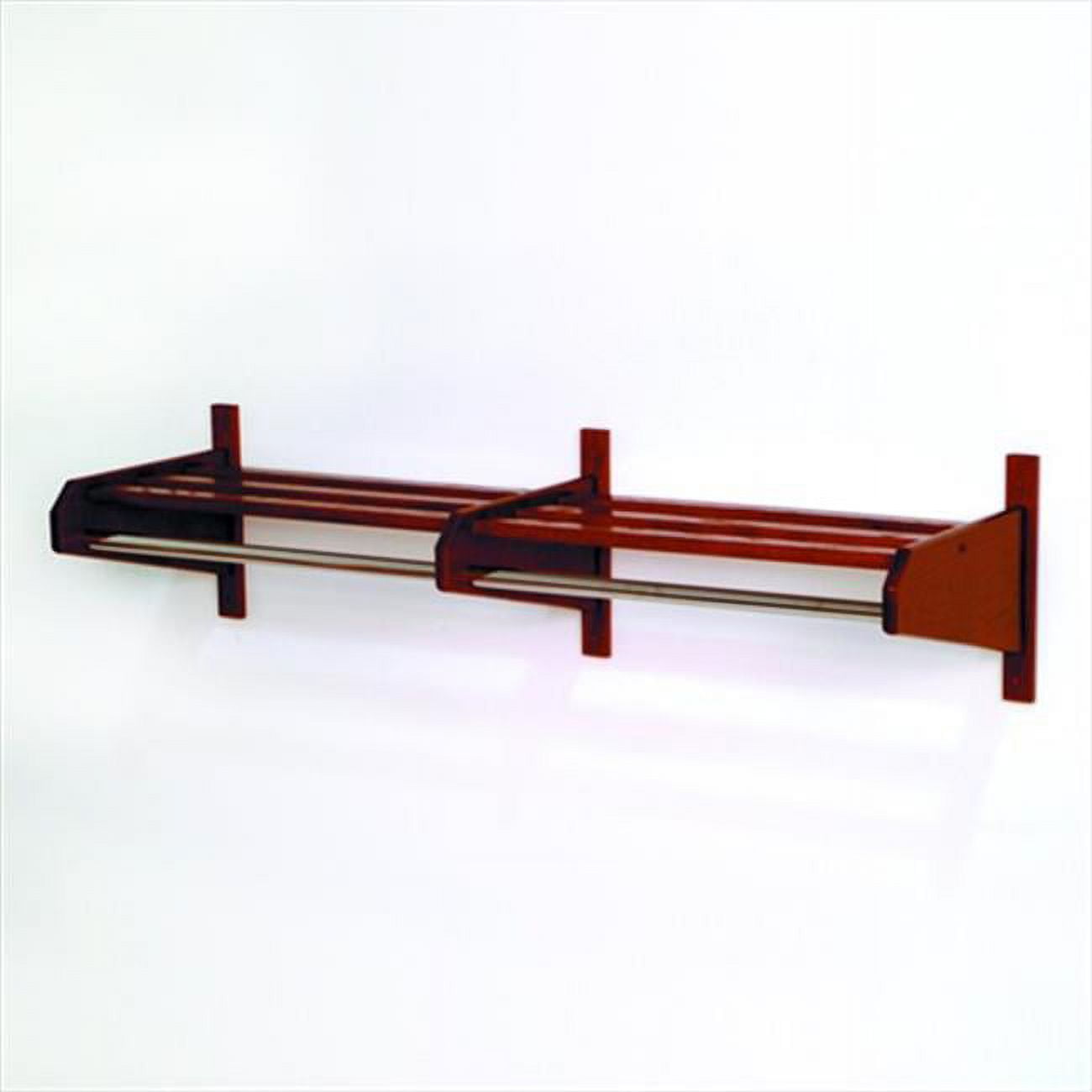 Wooden Mallet 72DCRMO 72 in. Oak Coat and Hat Rack in Medium Oak ...