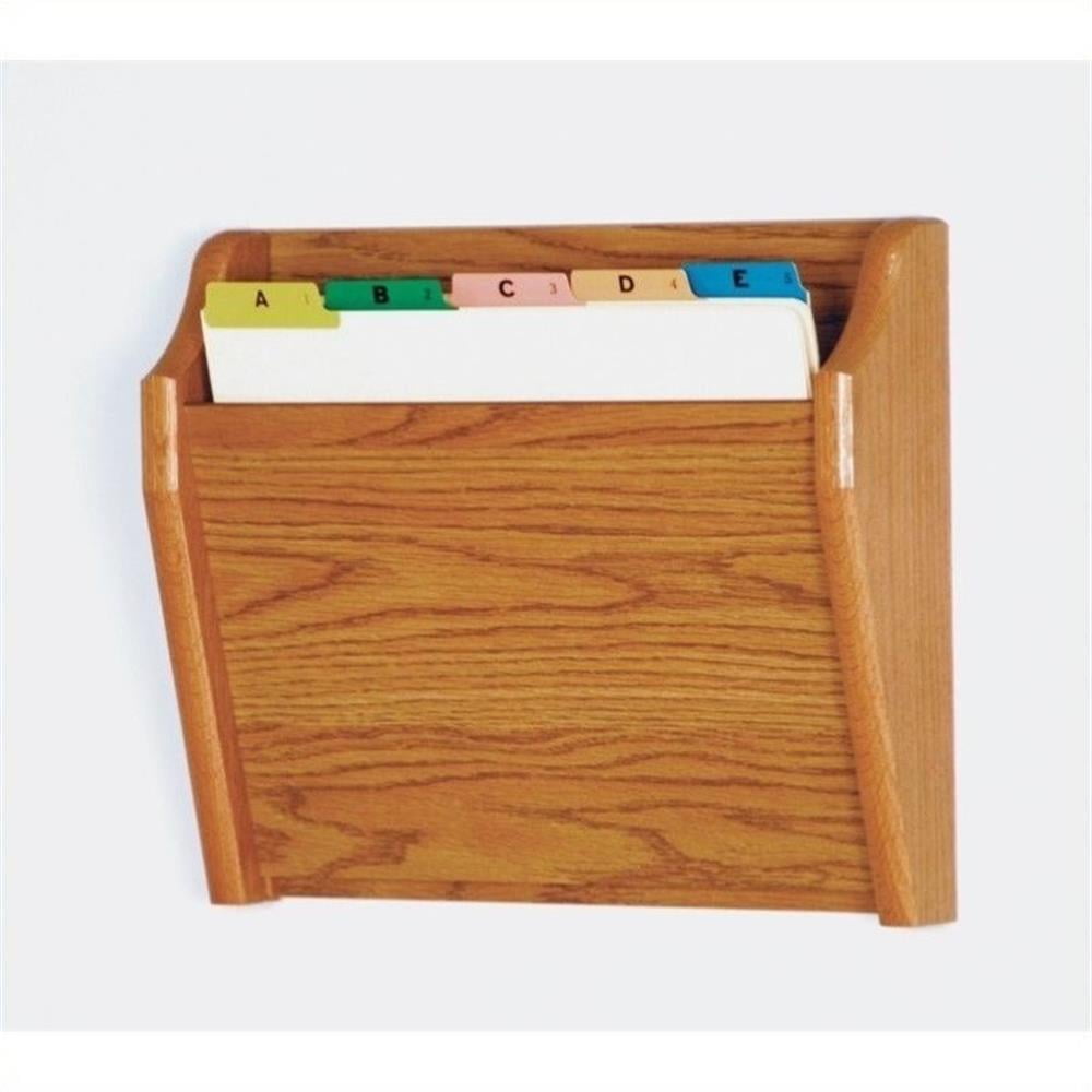 Wooden Mallet Chart Holder with Tapered Bottom in Medium Oak - Walmart.com