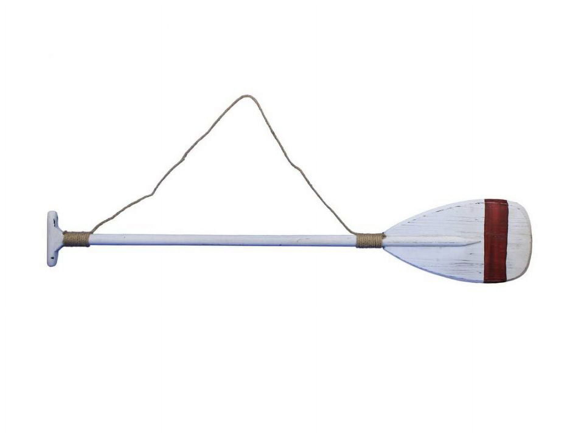 Wooden Manhattan Beach Decorative Rowing Boat Paddle With Hooks 50 ...