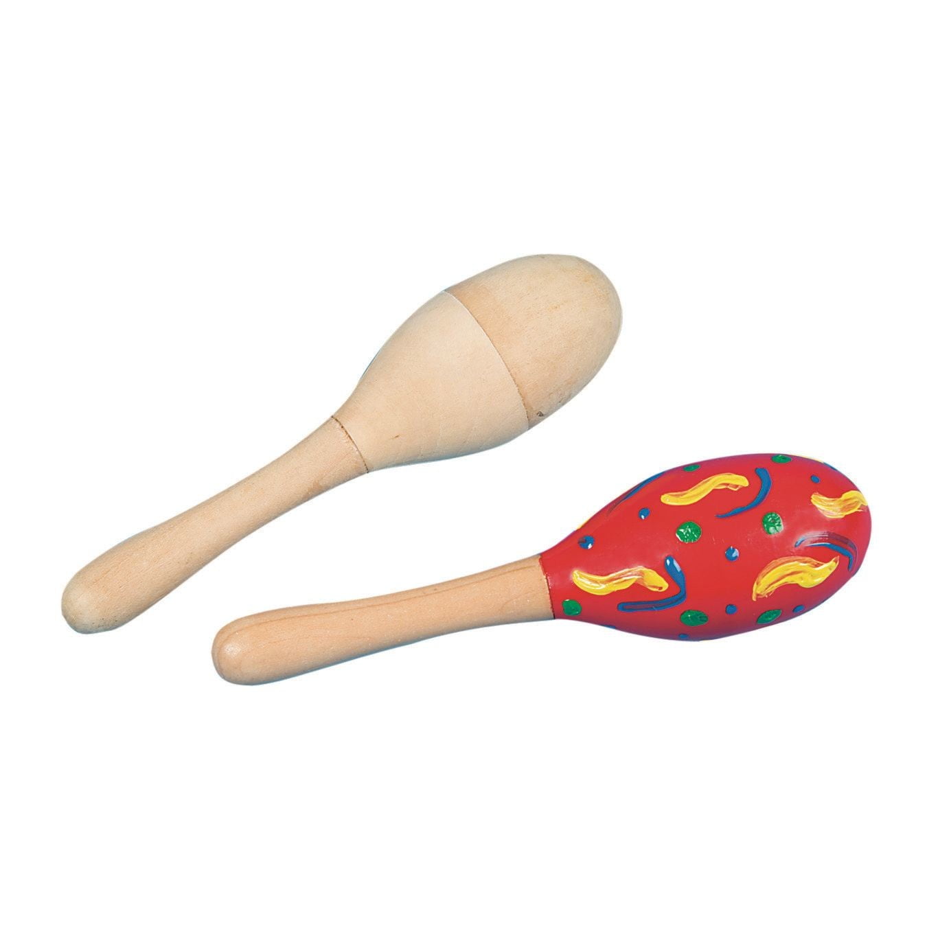Wooden Maracas Craft Kit (Pack of 12) - Walmart.com
