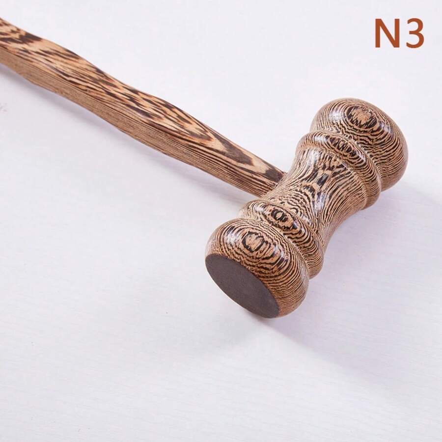 Wooden Massage Hammer Knock Back Meridian Hammer Back Massage Hammer 4329