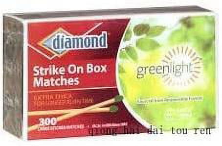 Wooden Matches, Kitchen Matches, Strike On Box Matches, 5 Boxes Of 300 ...