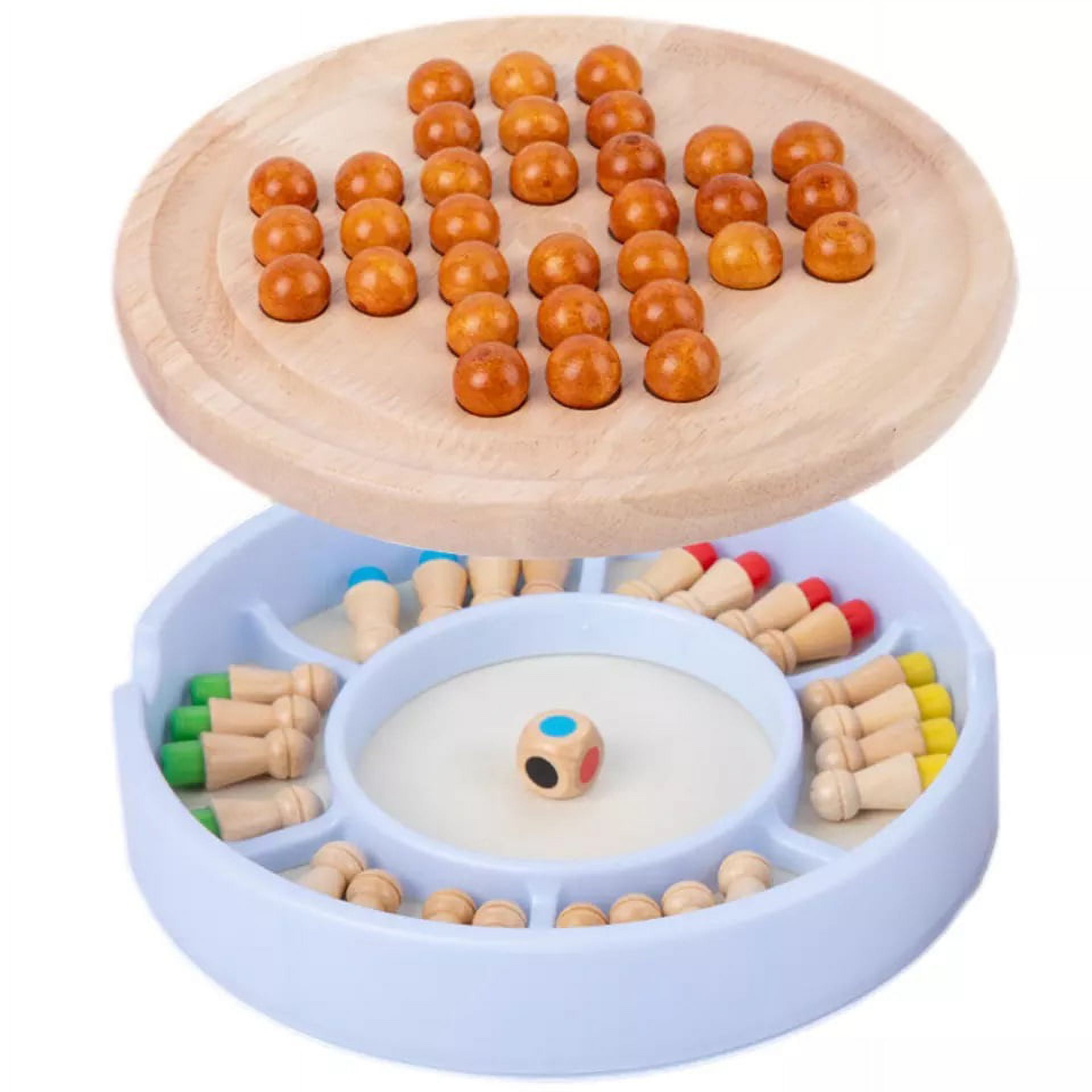 Wooden Memory Chess for Cognitive Development of Toddlers, Montessori ...
