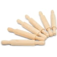 Wooden Mini Rolling Pin, 5 Inches Long, Pack of 12, Great for in The ...