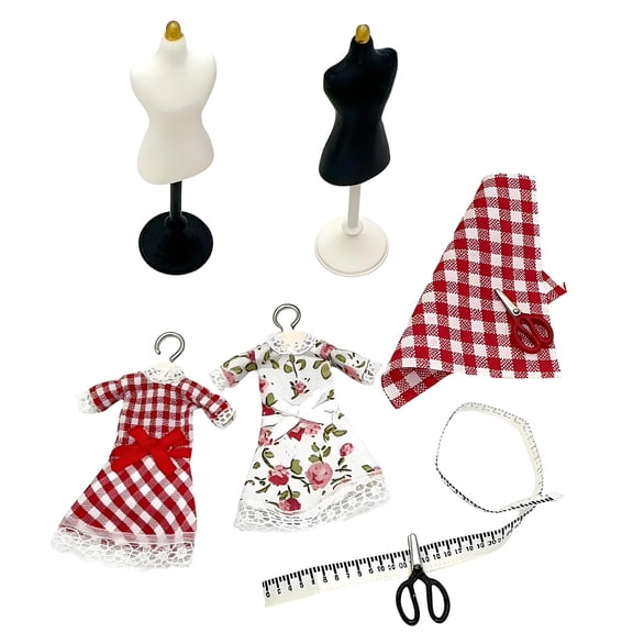Miniature Mannequins and Doll Dress Forms for Craft and Display