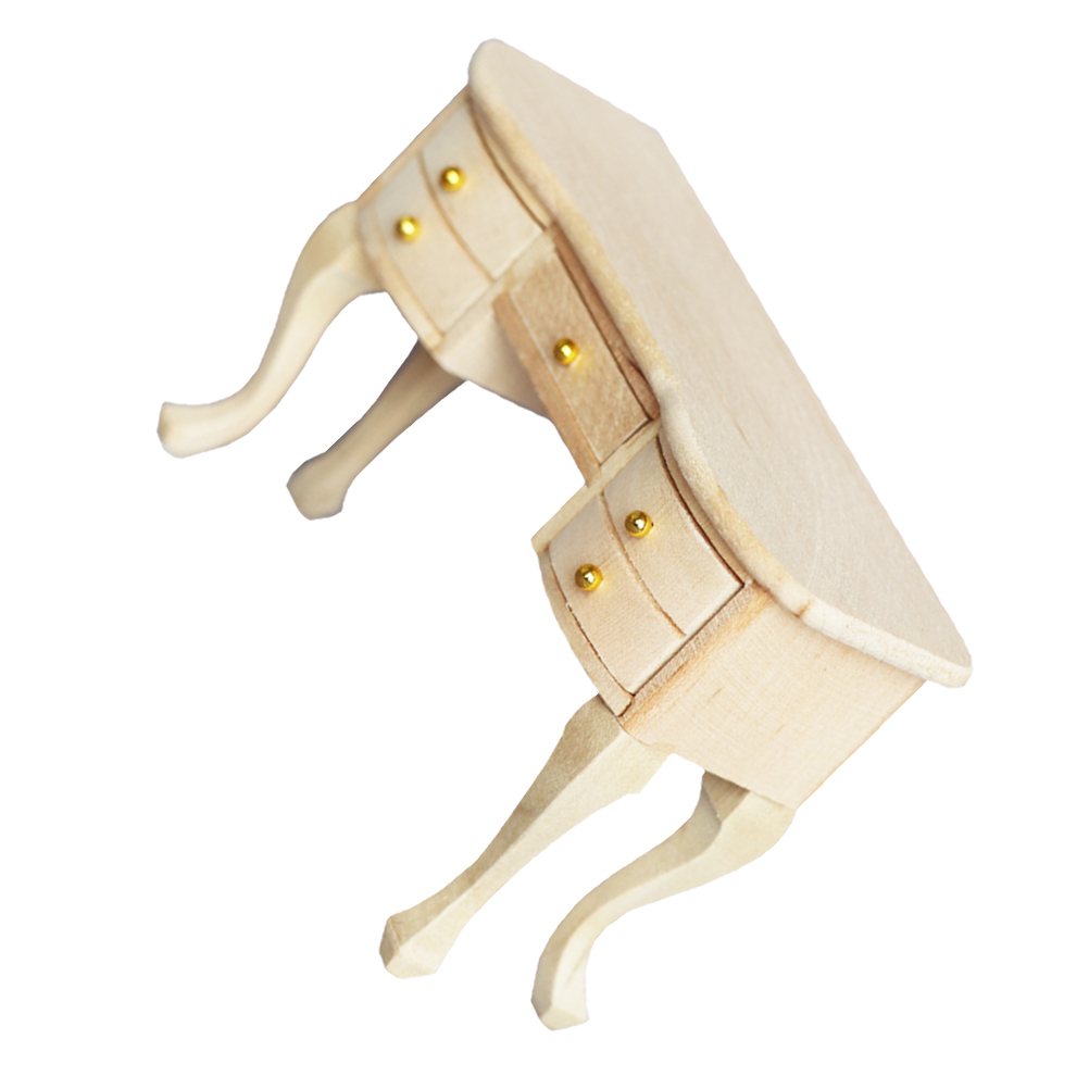 Wooden Miniature Study Table Miniature Desk DIY Micro Landscape ...