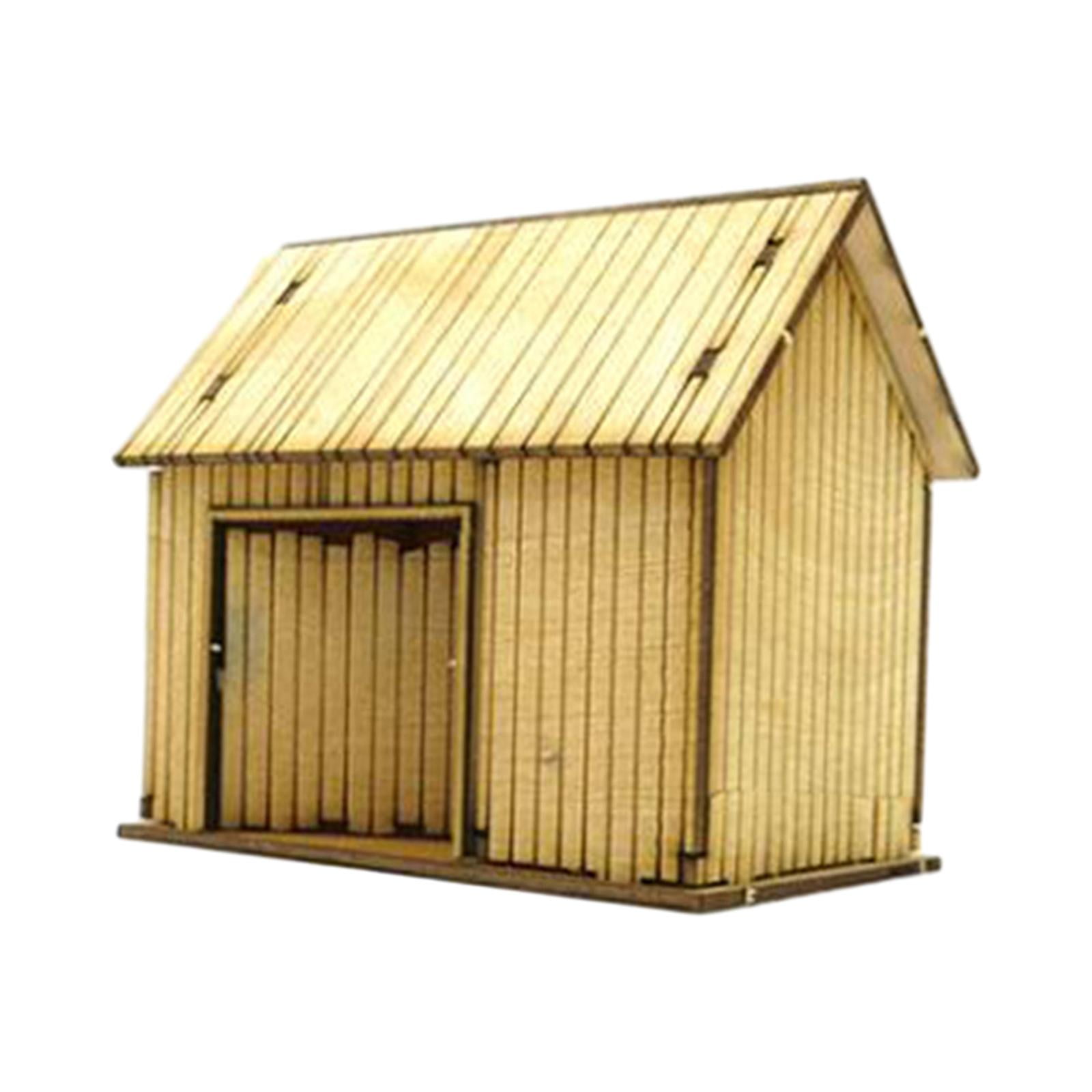 Wooden Model Kits 1/72 European Building Model Kits Ornaments ...