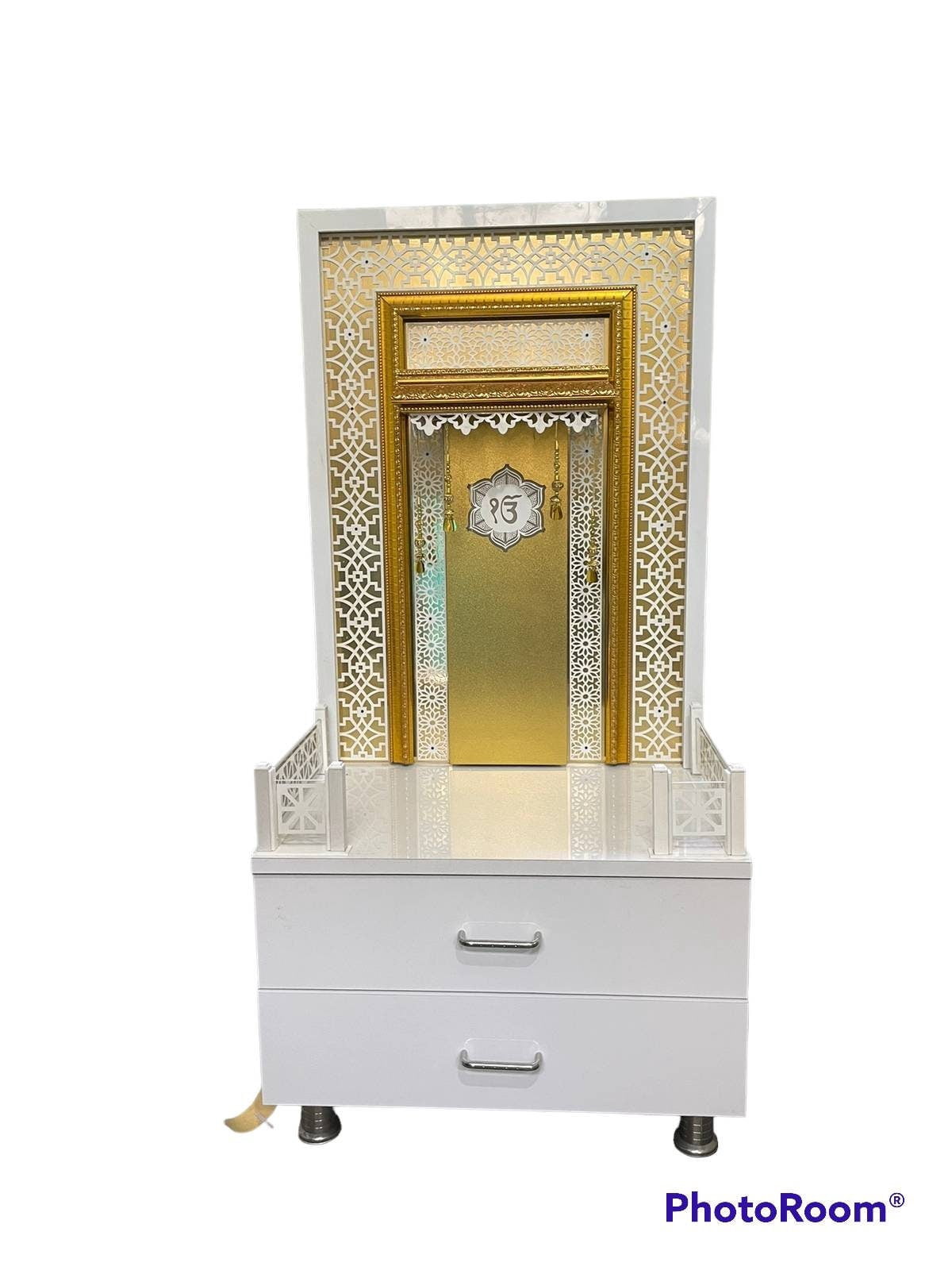 Wooden Modern Temple White LED Light for Home and Office | Home Temple ...