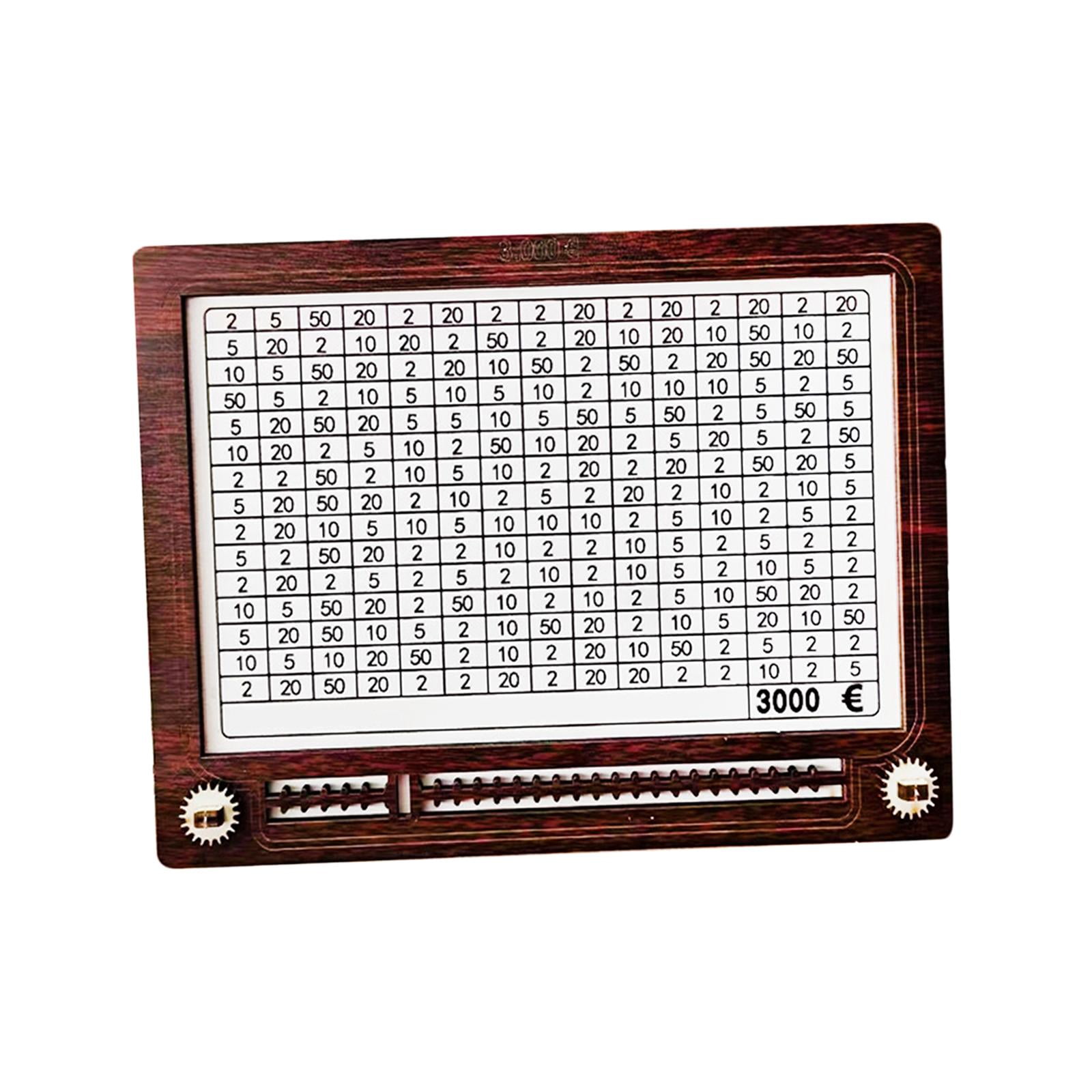 Wooden Money Box Display Storage Case Coin Bank for Child Adults Boys ...