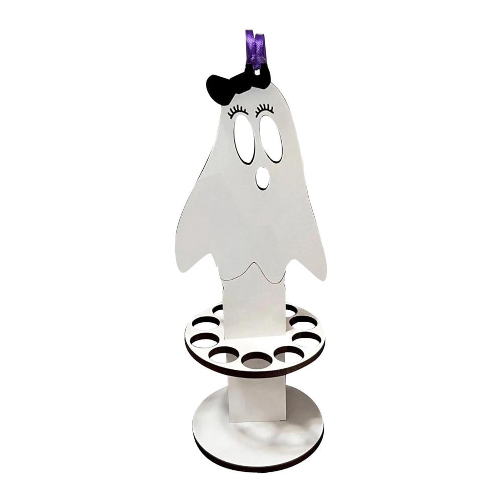 Wooden Money Clip | Cute Ghost Wooden Cash Holder | Spooky Halloween ...