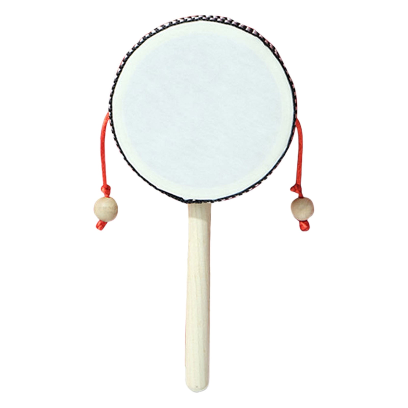 Wooden Monkey Rattle Drum - Traditional Design, Secure Play ...
