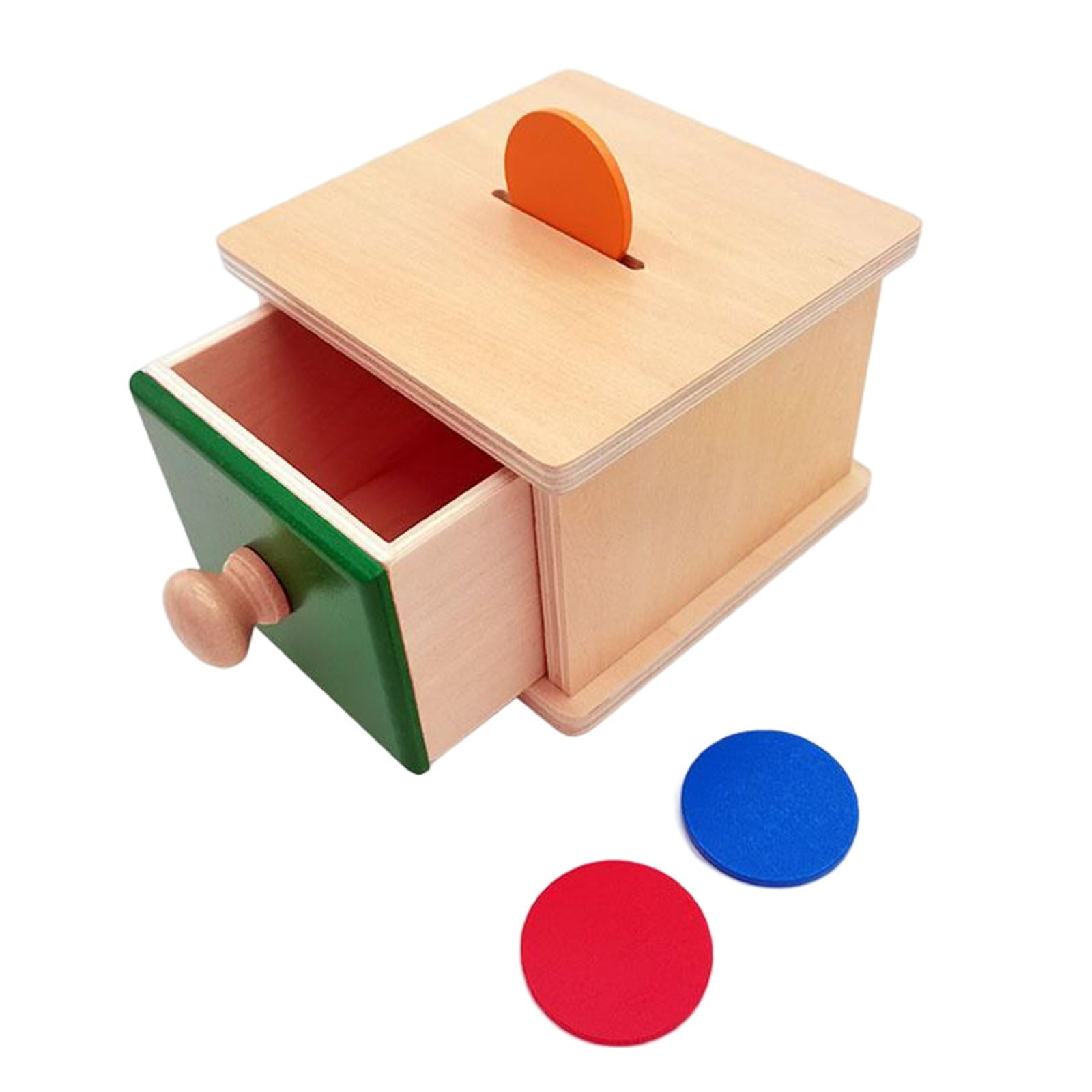 Wooden Montessori Box Learning Teaching Toy Developmental Toy Early ...