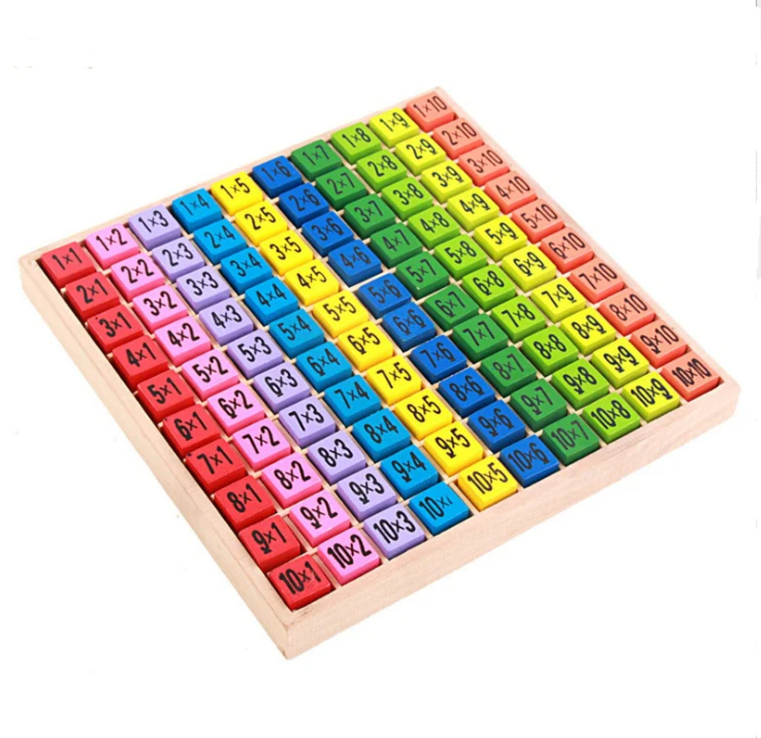 Wooden Montessori Multiplication Table - Walmart.com