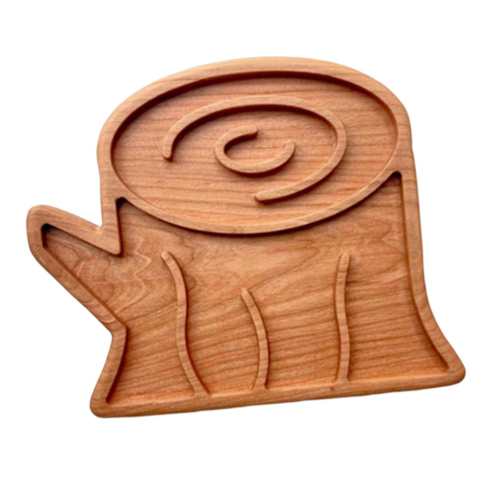 Wooden Montessori Sensory Tray, Preschool Sorting Tray Counting Sorting ...