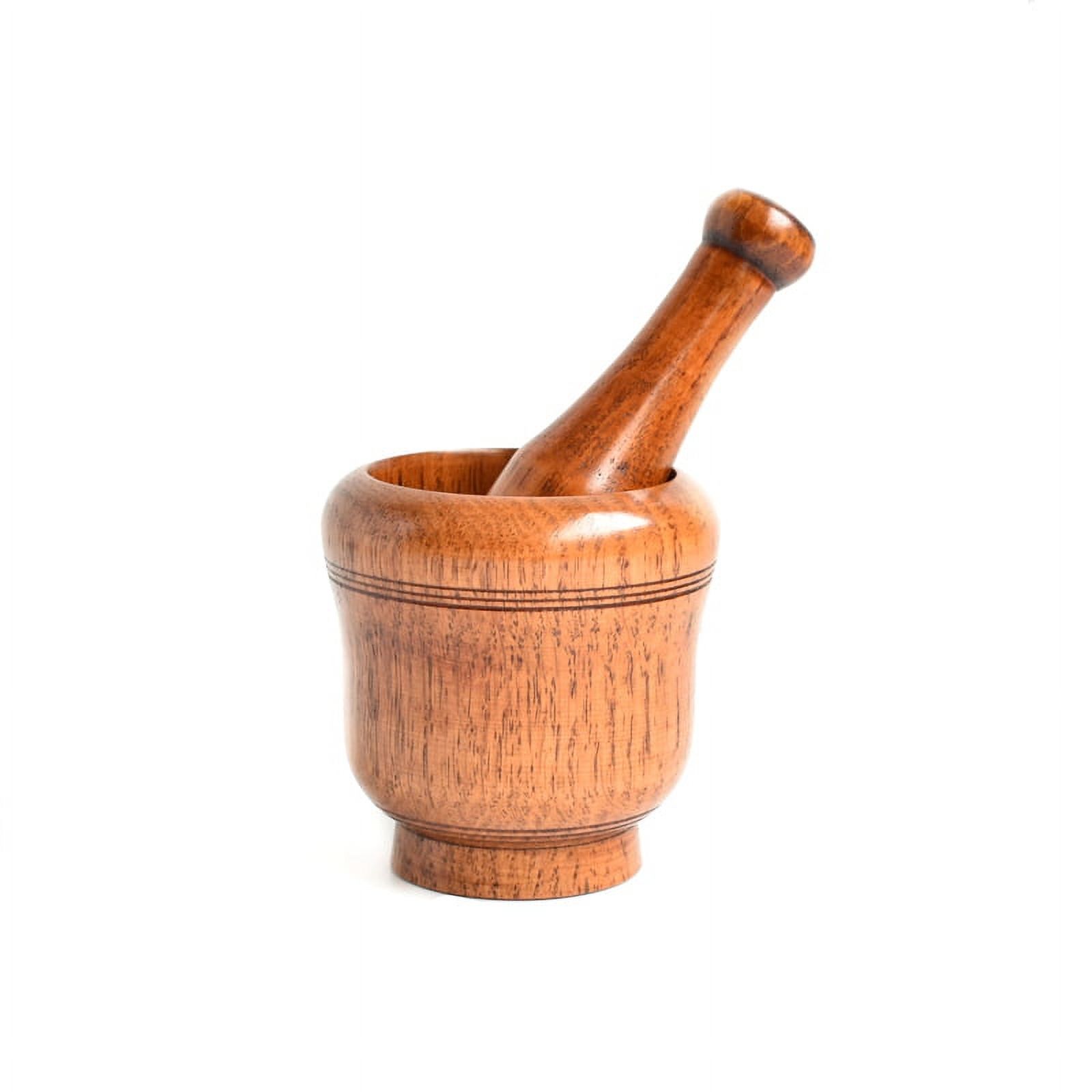 Wooden Mortar and Pestle Set,Mortar and Pestle Wood Wooden Mortar ...