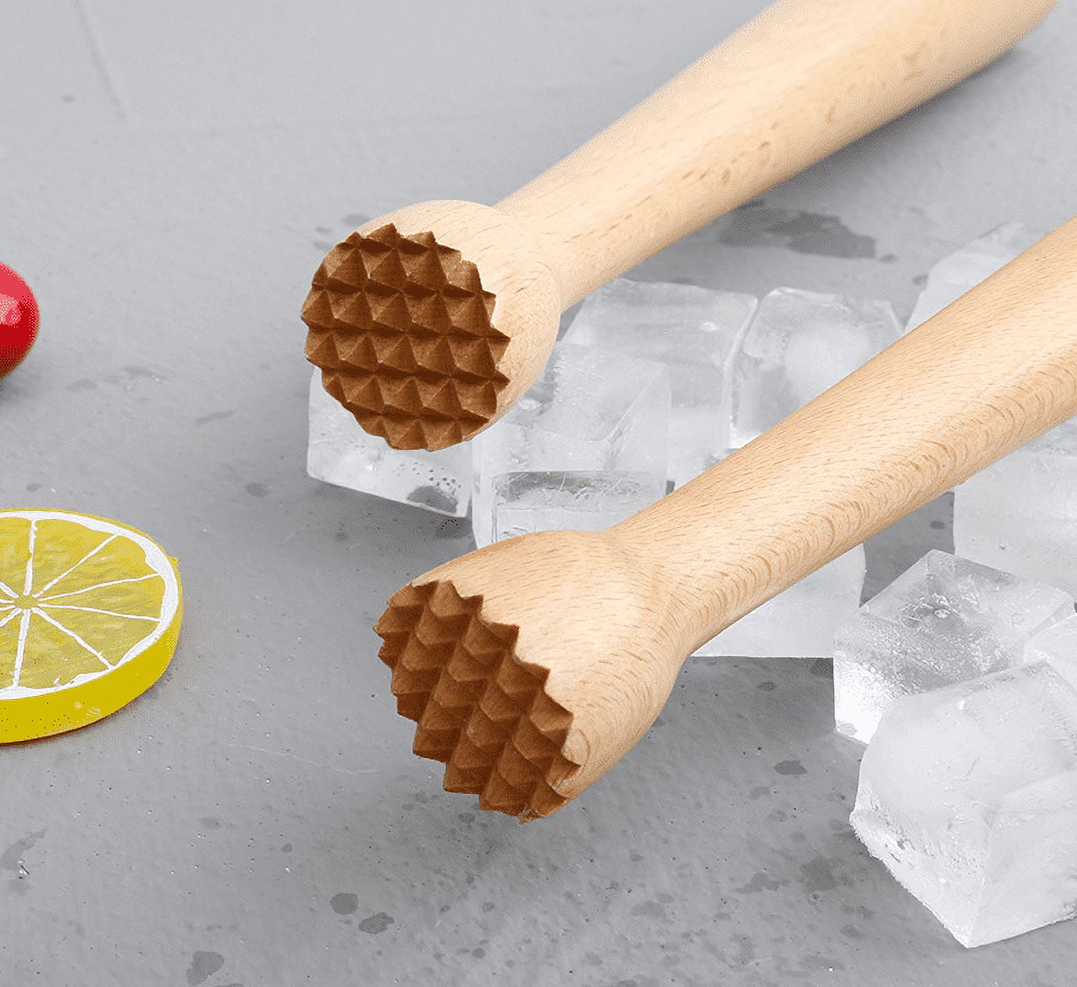 Wooden Muddler Drink Cocktail Mojito Durable Muddler Bar Tool Wood ...