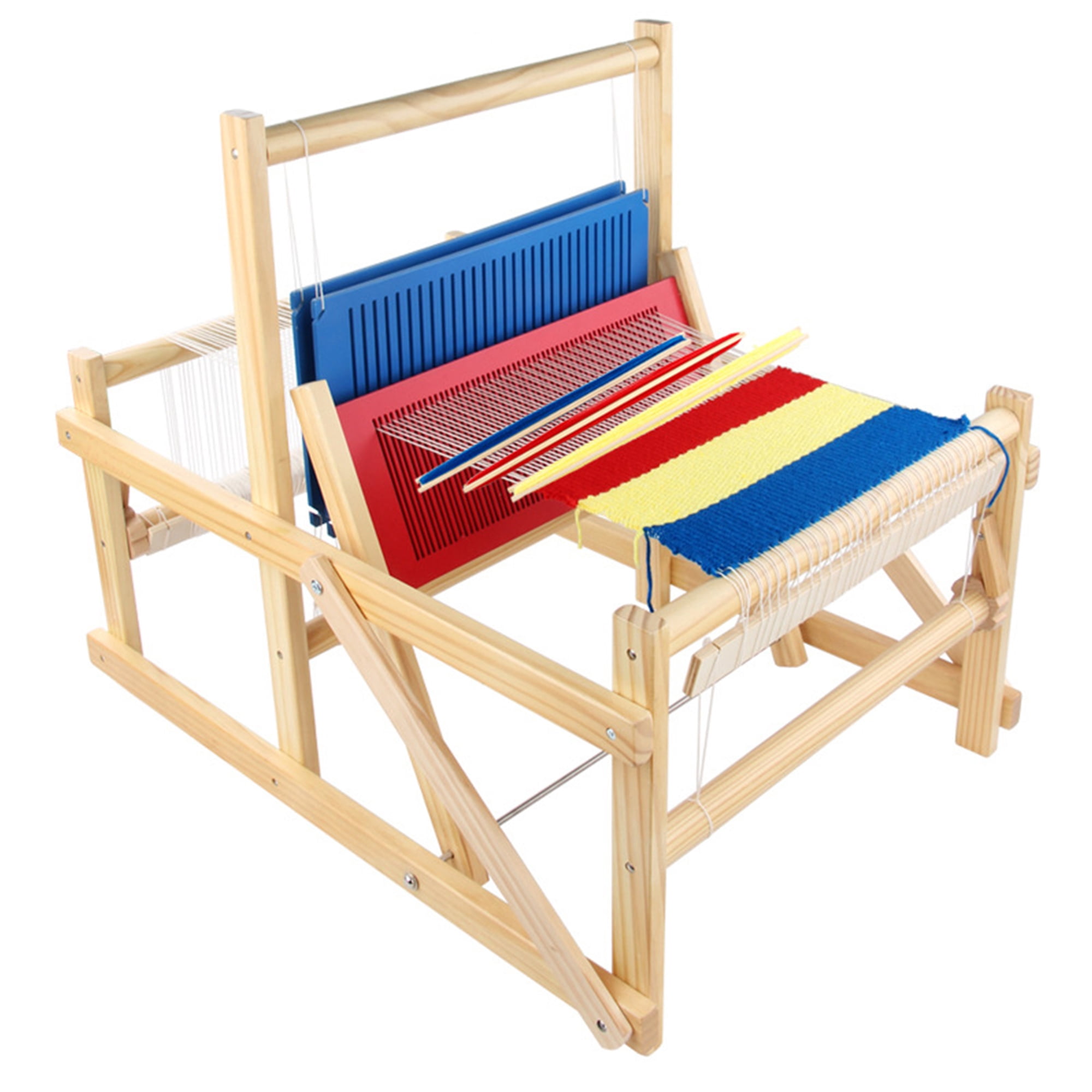 Wooden Multi-Craft Weaving Loom,Wooden Spinning Loom,DIY Handcrafted ...