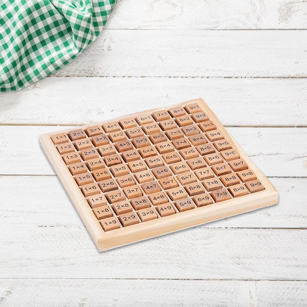 Wooden Multiplication Table, Times Table, Math Manipulatives Pre ...