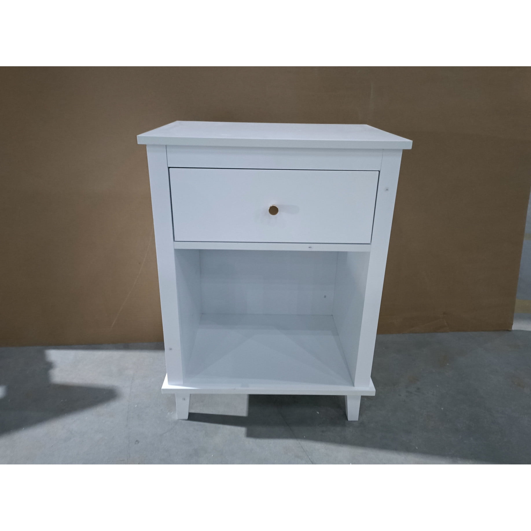 Wooden Nightstand+Easy Installation - Bedroom Organization+Store Daily Essentials - Walmart.com