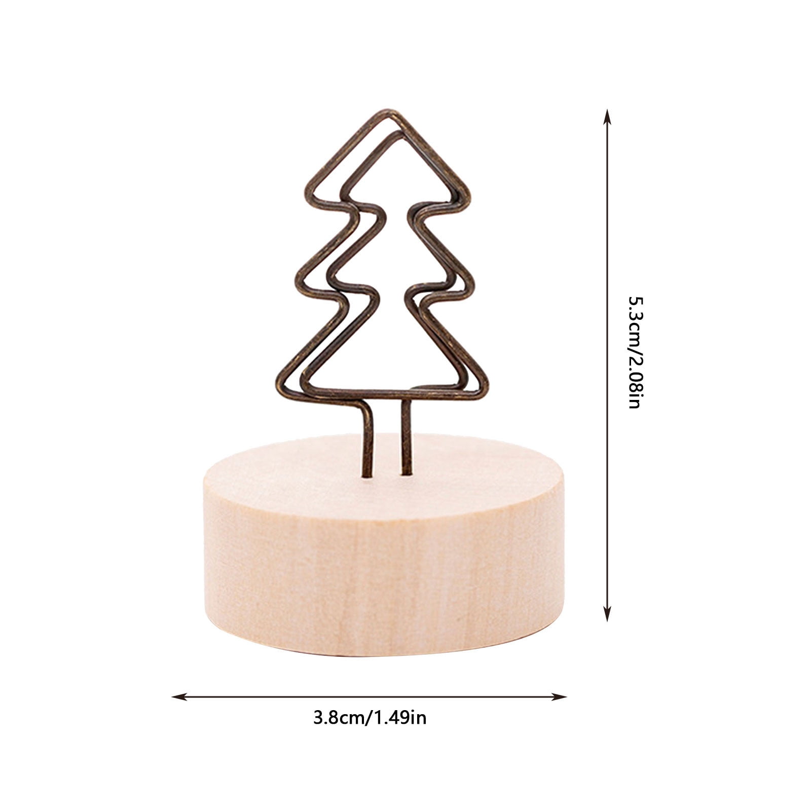 Wooden Note Holder Clearance, Furenl Wooden Card Holders Wire Shape ...