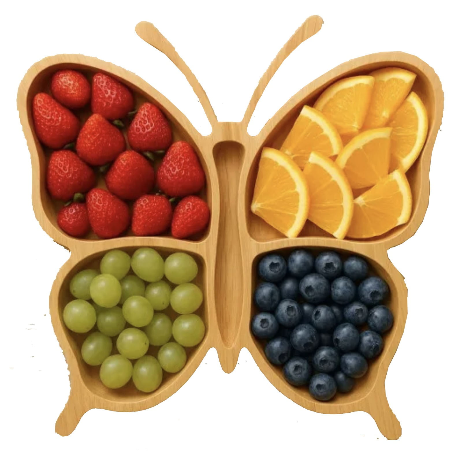 Wooden Nut Snack Bowl: Charcuterie Platter, Storage Serving Dish ...