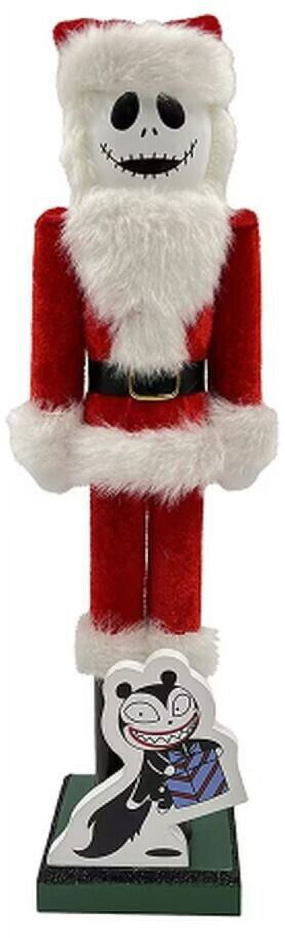 Wooden Nutcracker 13" NIGHTMARE BEFORE CHRISTMAS SANTA JACK SKELLINGTON ...