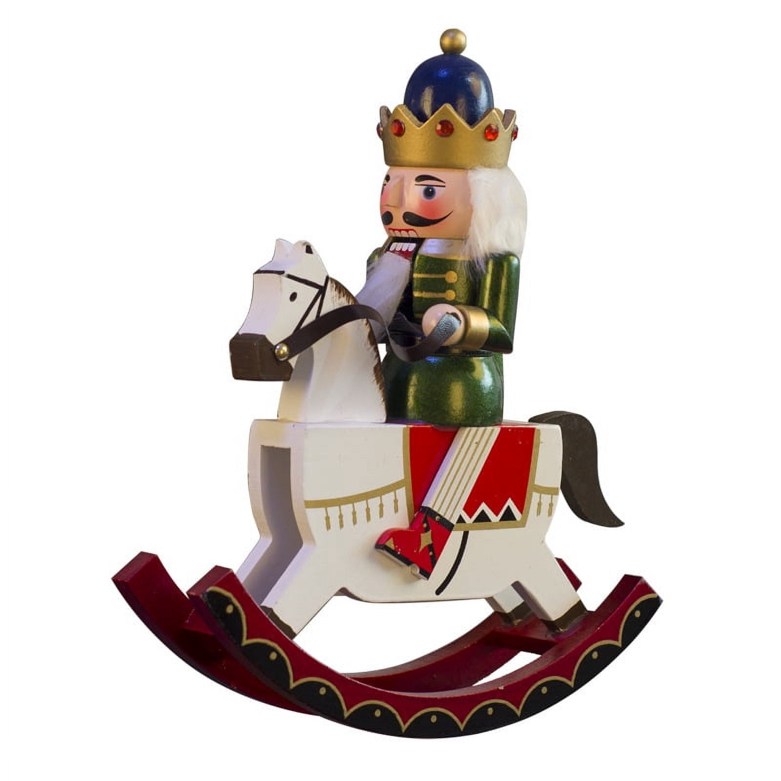 MERRYHAPY Christmas Nutcracker Wood Craft Assorted Colors Festive ...
