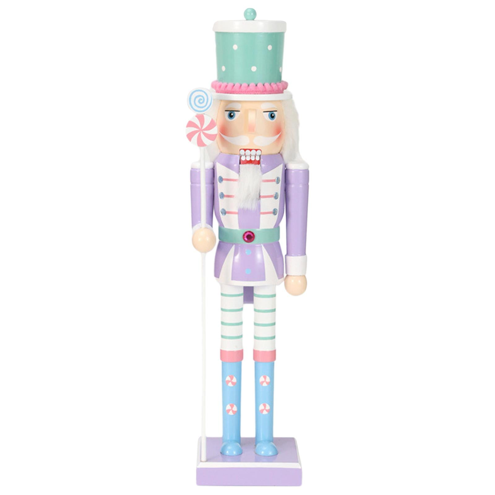 Wooden Nutcracker Ornaments Nutcracker Figurines Painted Kids Toys ...