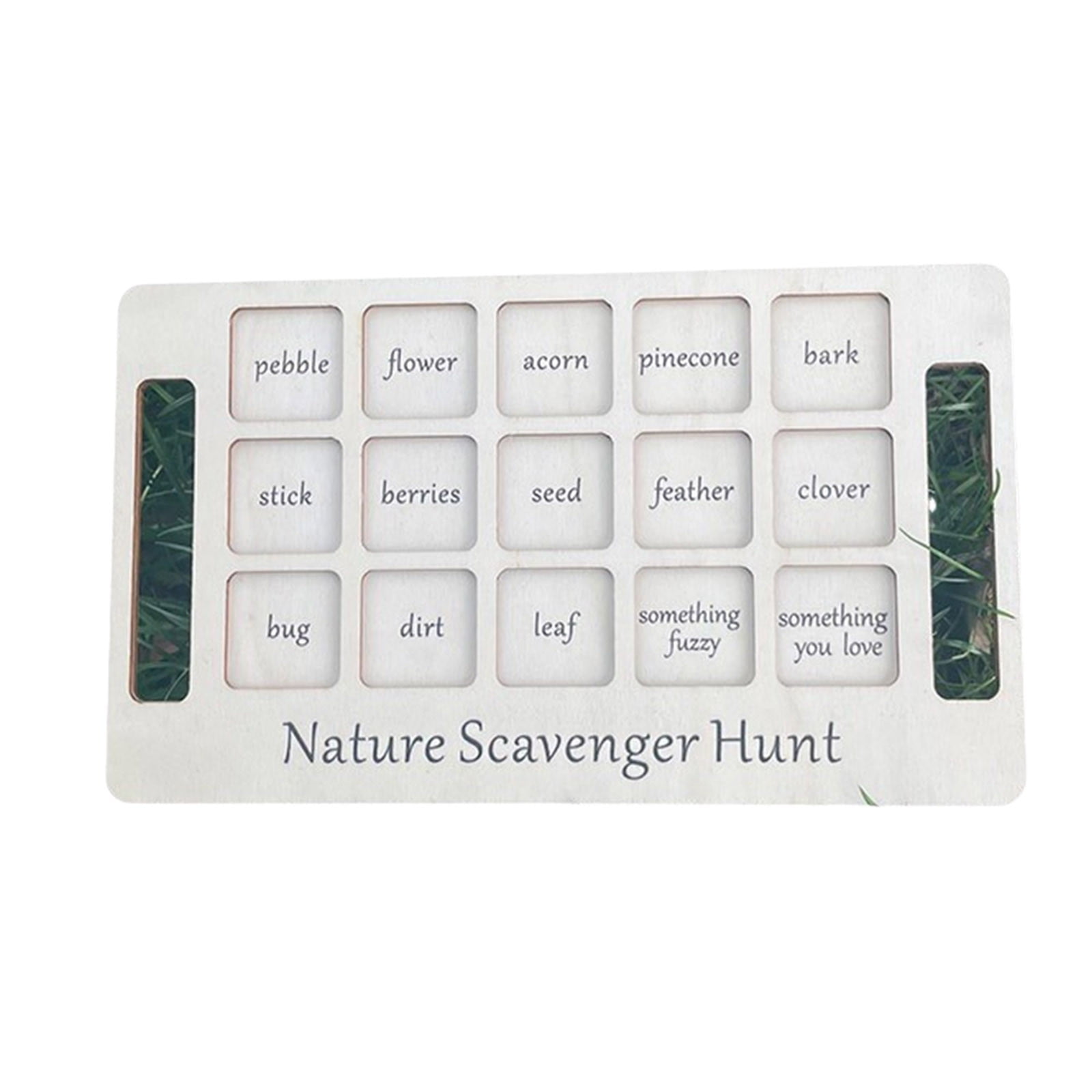 Wooden Observation Tray Outdoor Decoration Storage Ornament Wooden ...